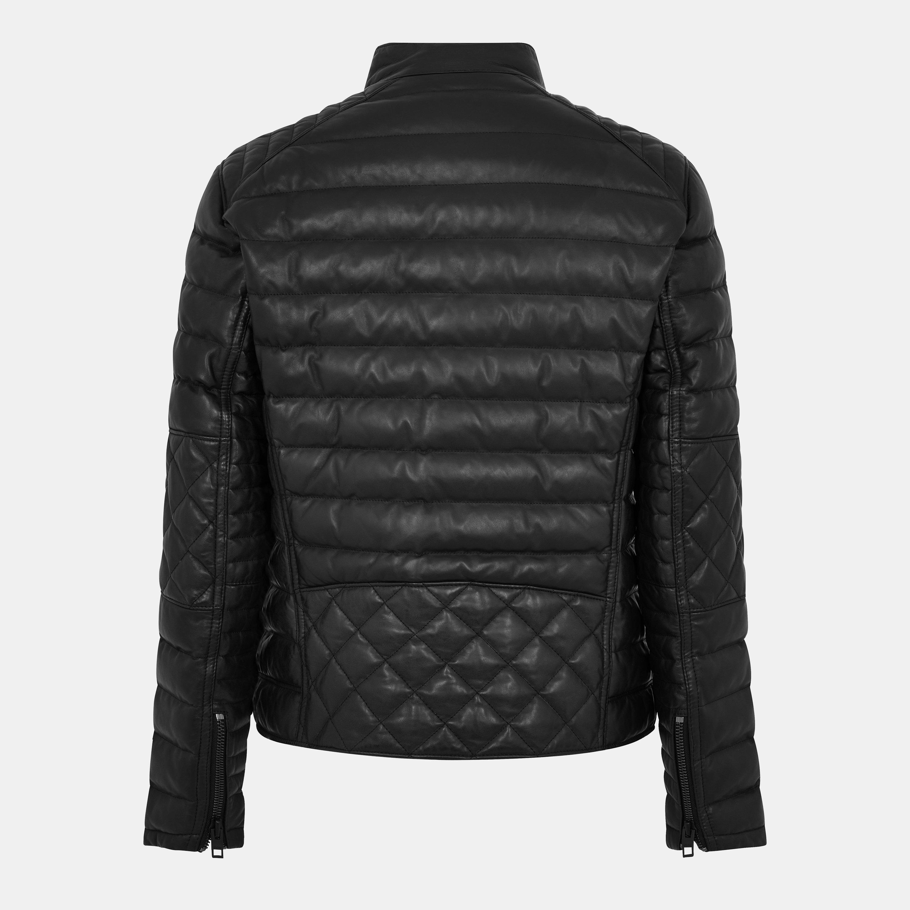 Boss | Men's Jonn In Leather Jacket | Leather Jackets | USC