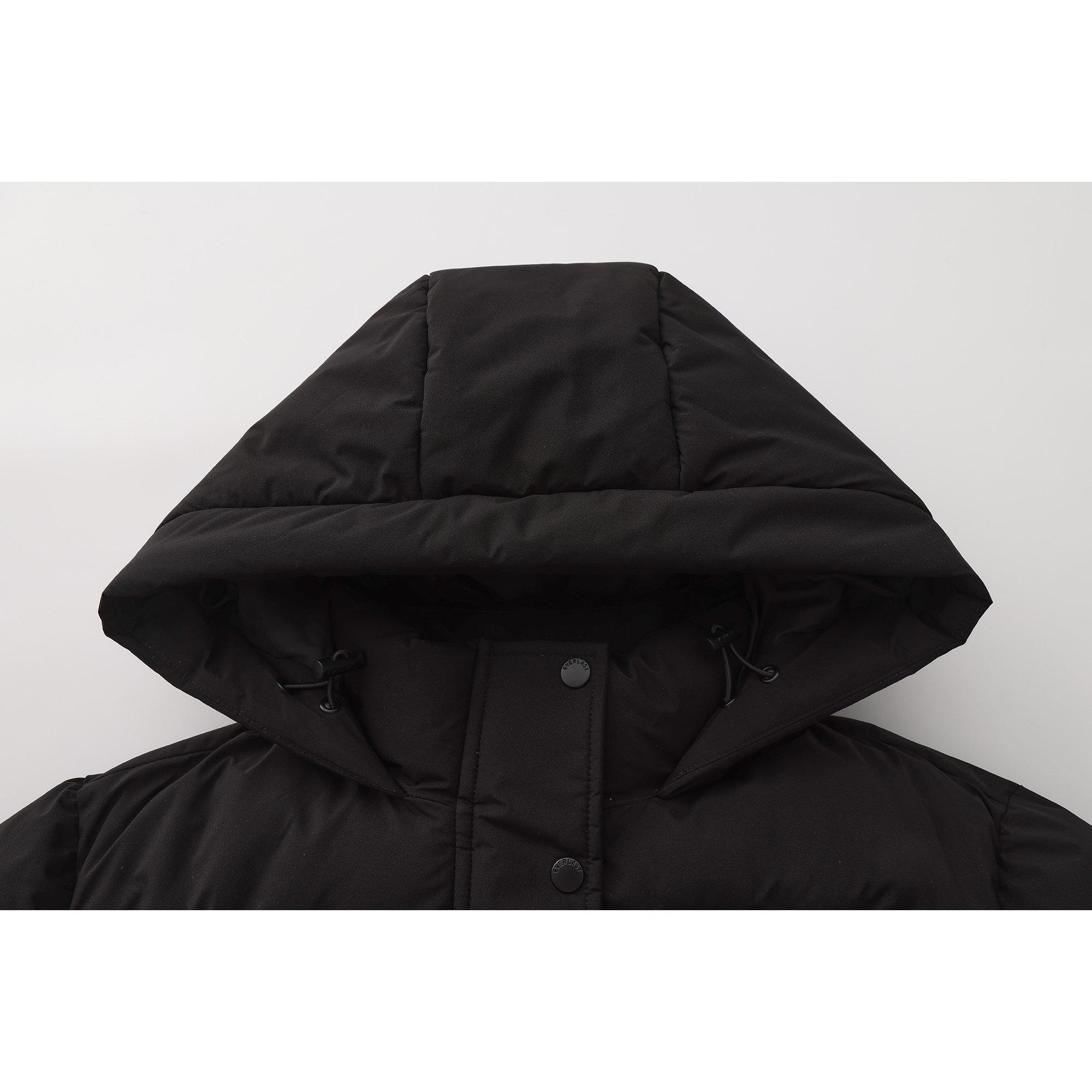 Everlast Women's Waterproof Windproof Hooded Long Sleeve Short Puffer ...