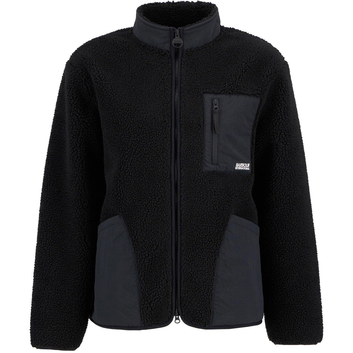 Barbour International Men's Adams Oversized Funnel Neck Long Sleeve ...