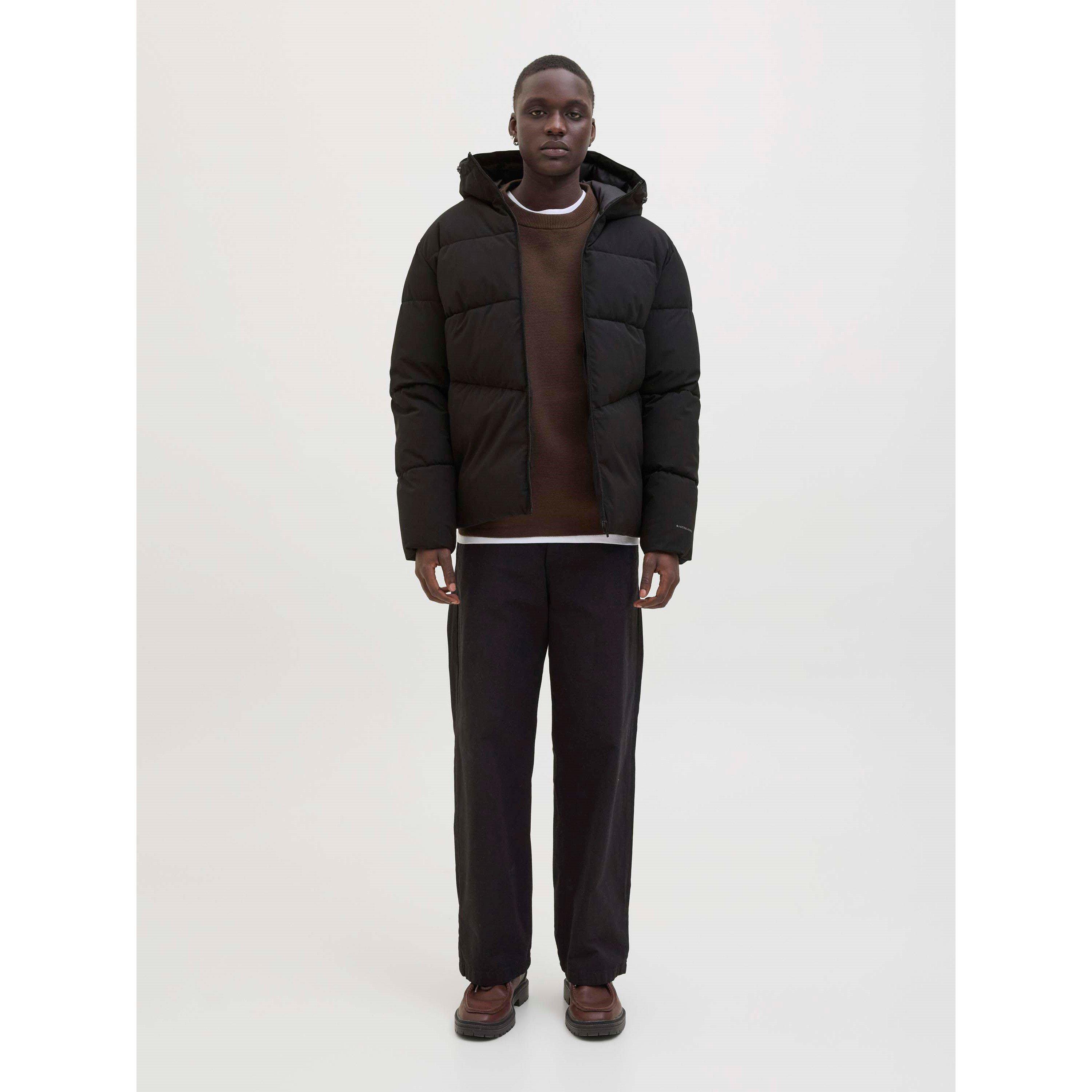 Jack and Jones Men's Global Short Puffer Jacket | Sports Direct