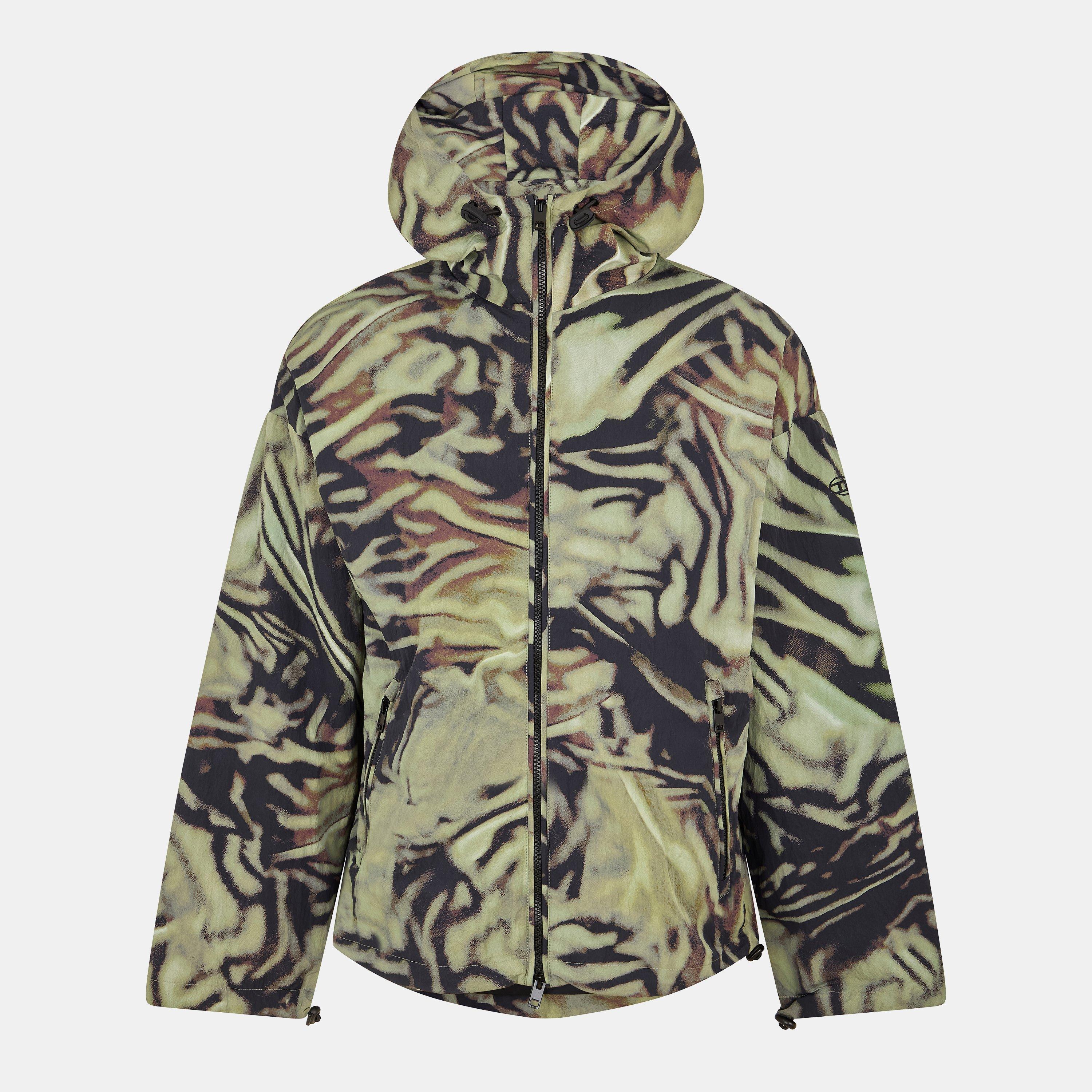 Diesel | Men's Lightweight Water Resistant Windbreaker | Windbreakers | USC