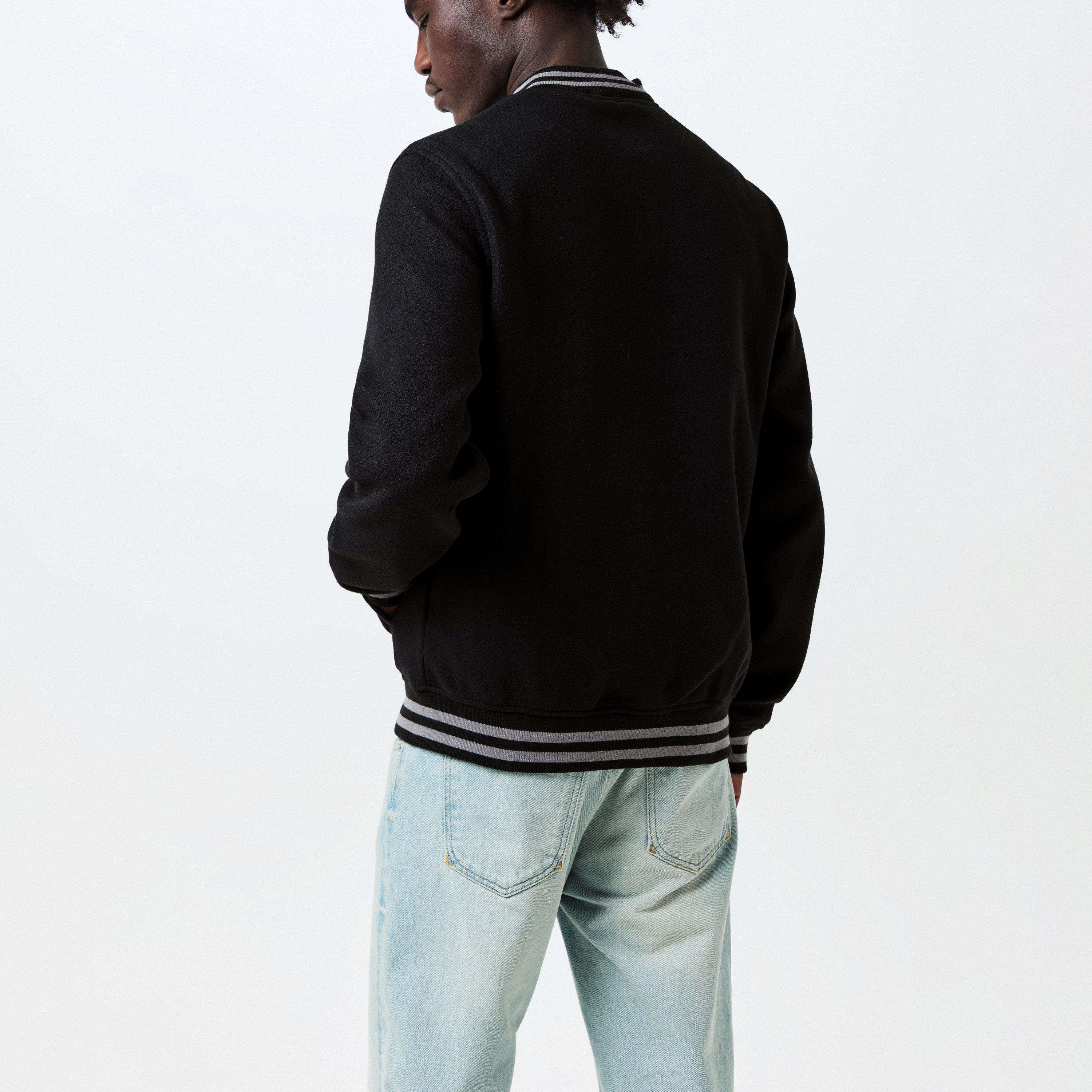 Threadbare | Champ Varsity Bomber Jacket Mens | Quilted Jackets ...