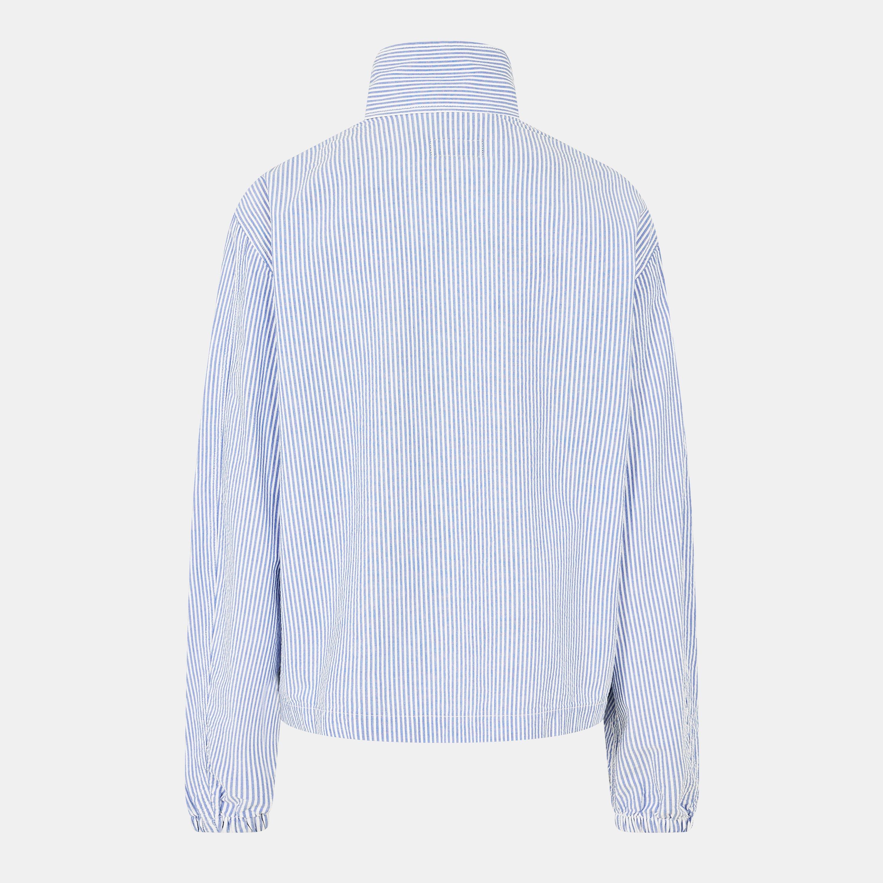 Polo Ralph Lauren | Women's Seersucker Cotton Long Sleeve Windbreaker ...