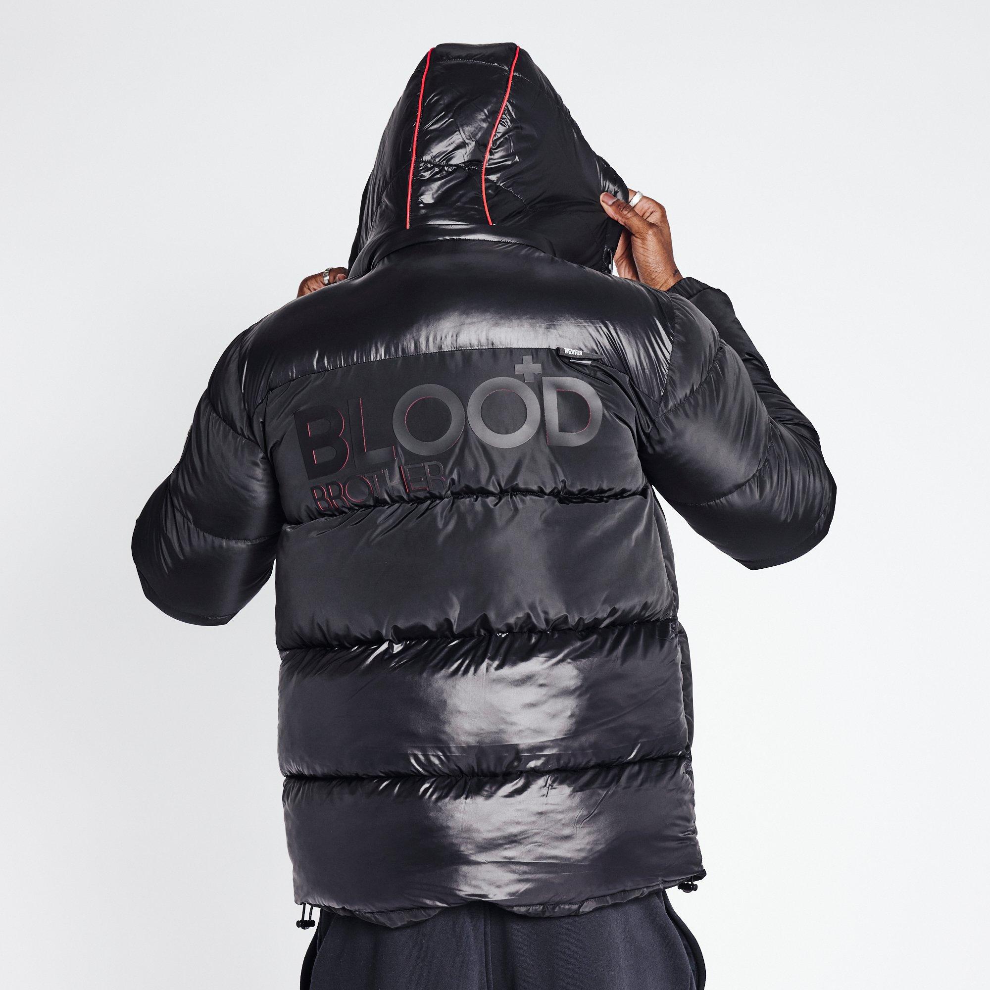 Blood Brother | Short Puffer Jacket Mens | Puffer Jackets - Heavyweight ...