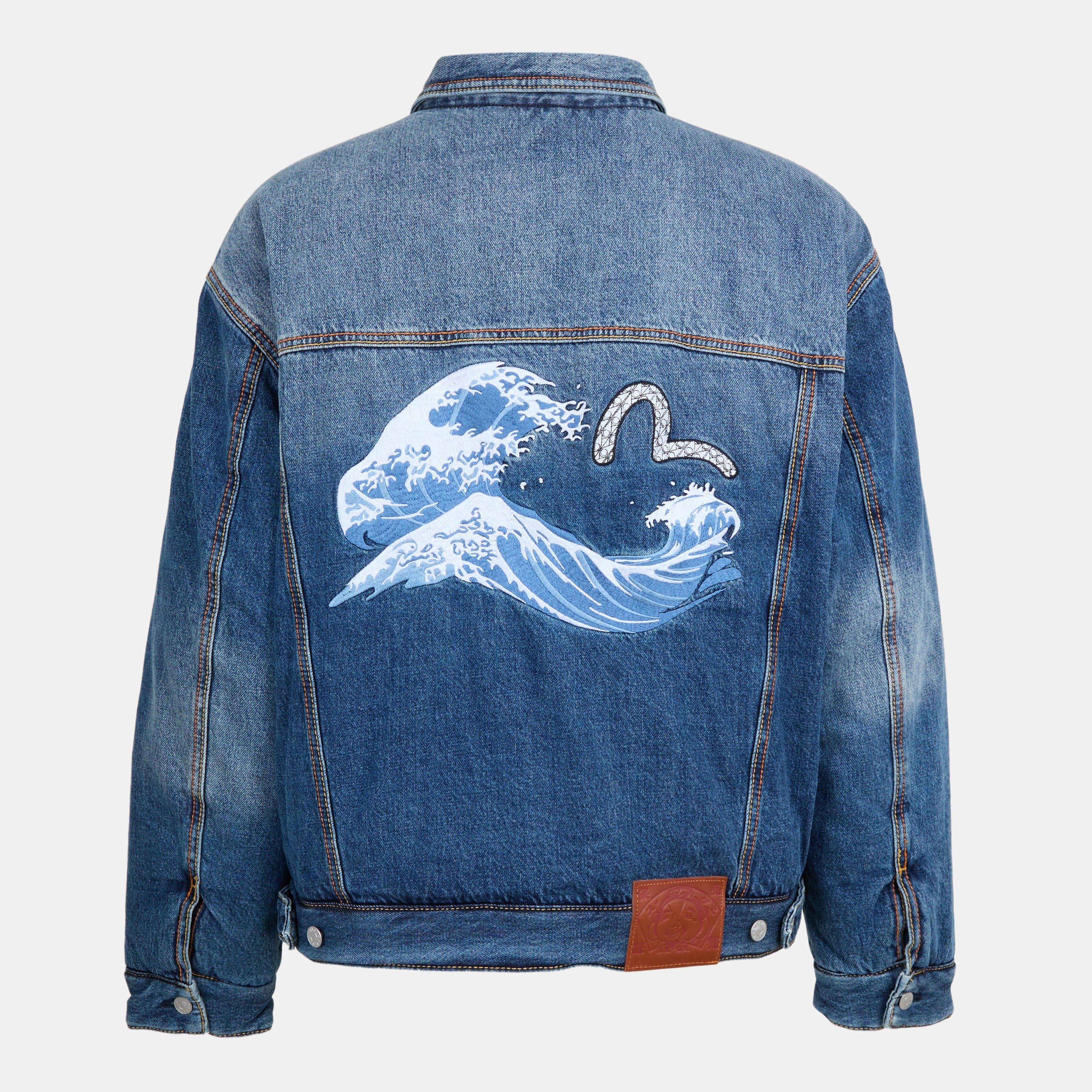 Moose Knuckles | Mens x Evisu Denim Jacket | Denim Jackets | Cruise Fashion