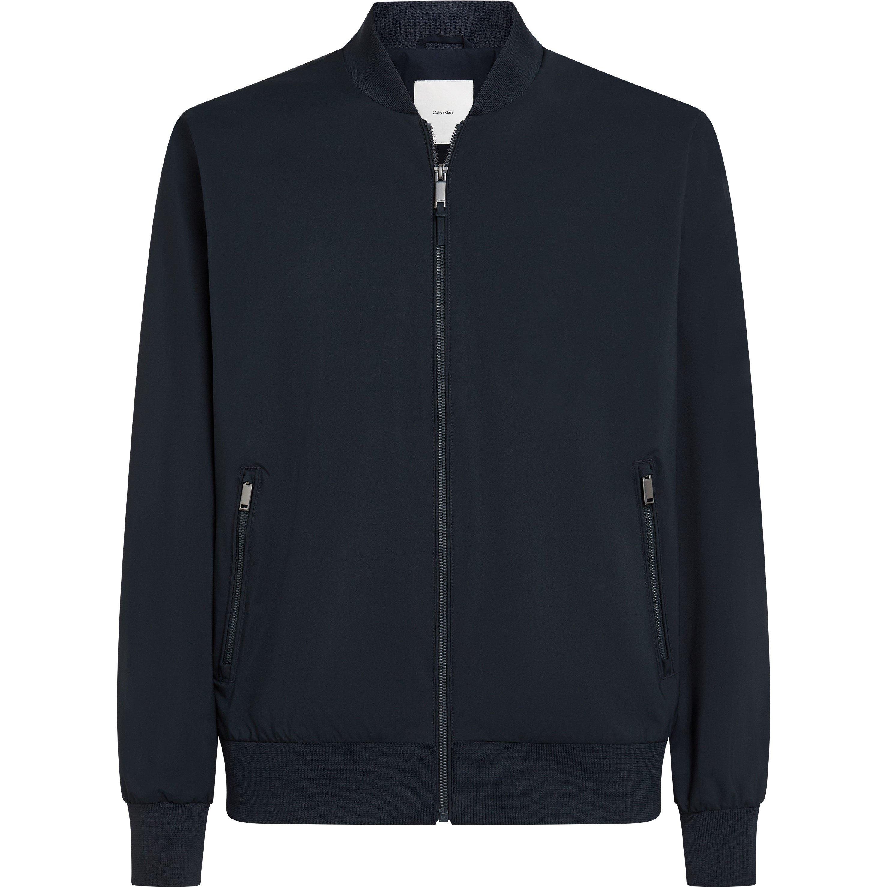 Calvin Klein | Men's Matte Long Sleeve Bomber Jacket | Bomber Jackets ...