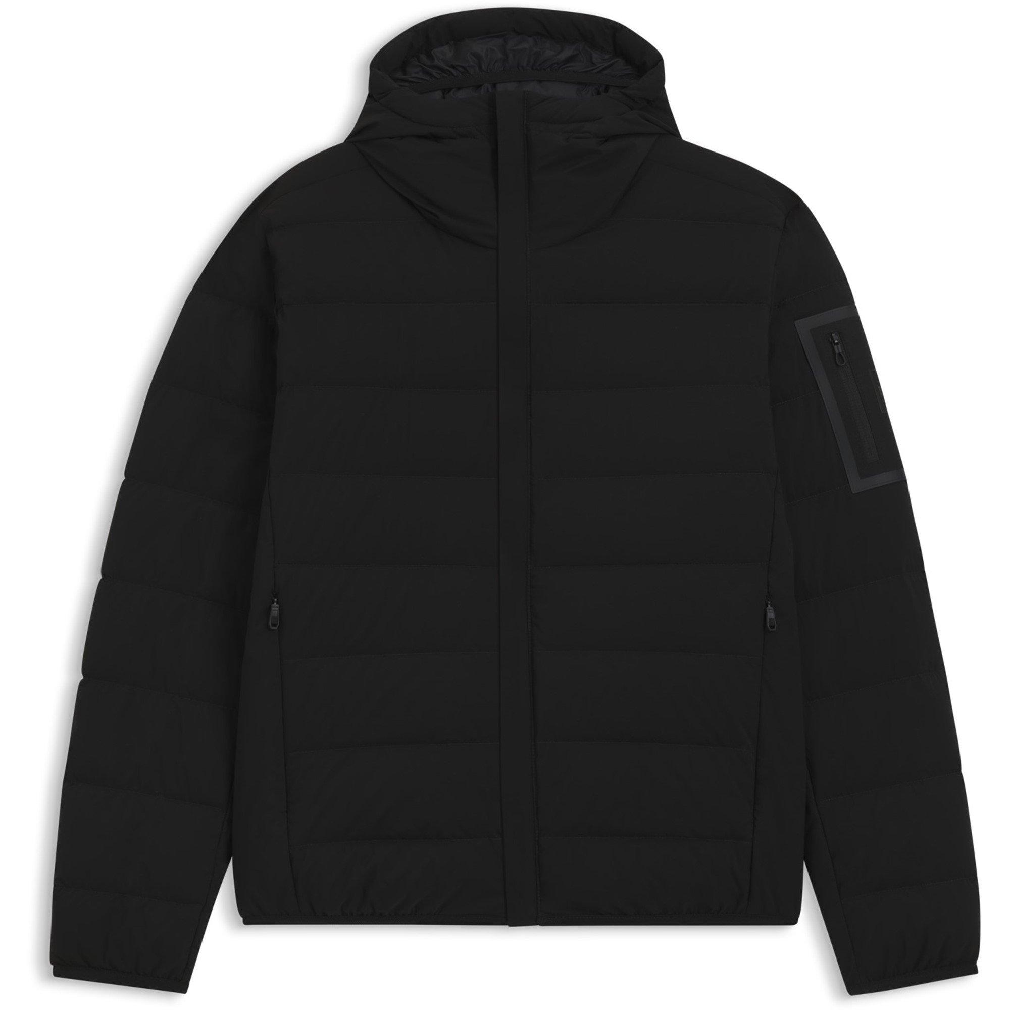 Boss Mens BOSS Riplite Water Repellent Hooded Puffer Jacket - 4-Way ...