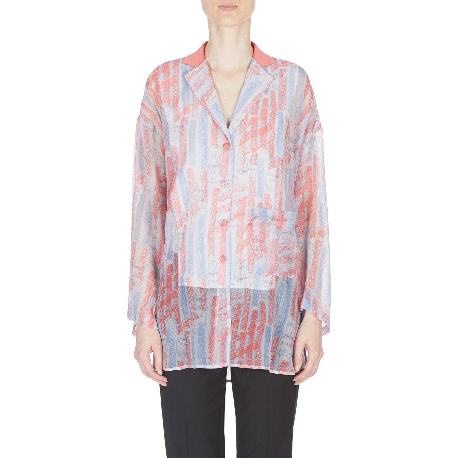 Emporio Armani | Pattern Sheer Shirt | Overshirts | USC