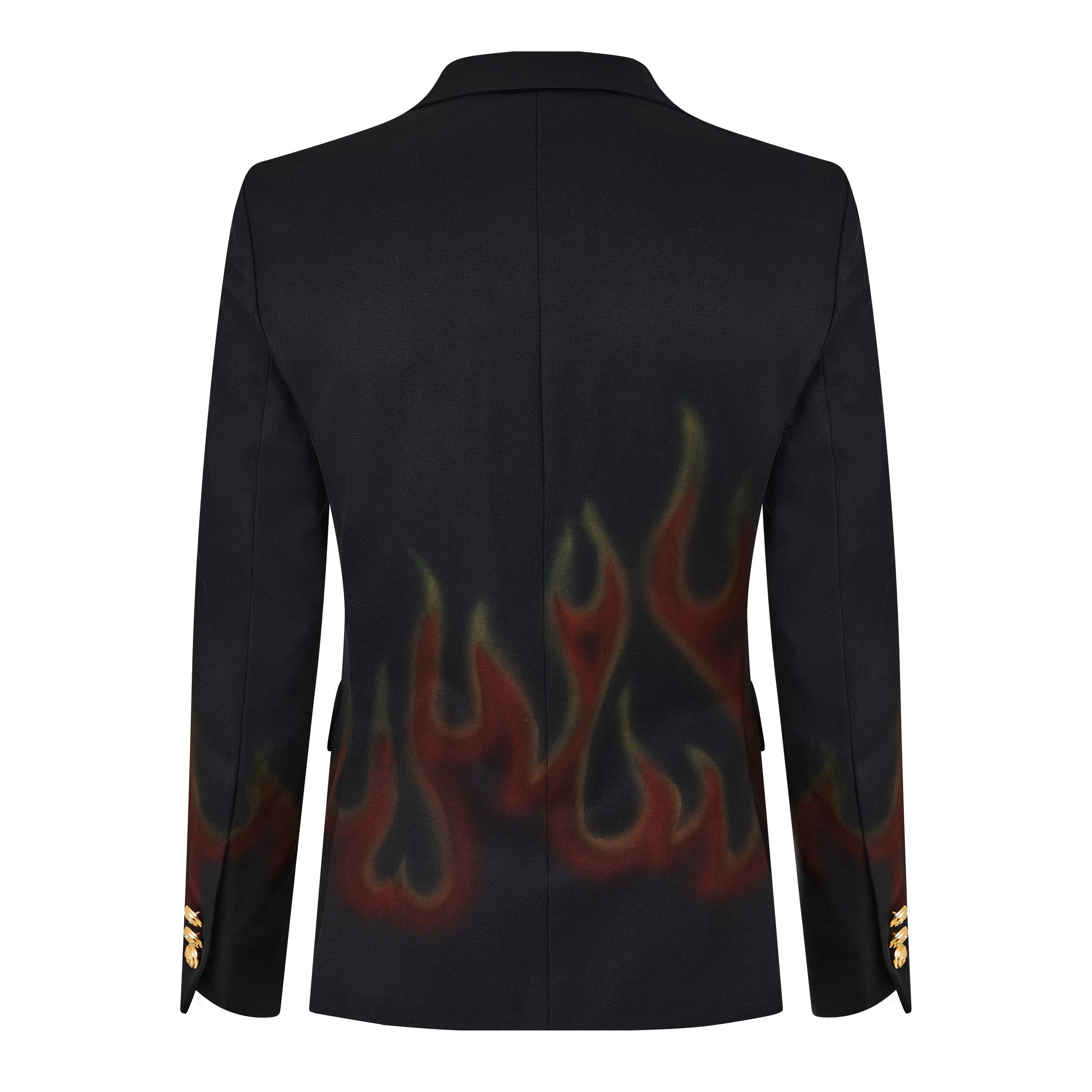 Palm Angels Men's Burning Double Breasted Blazer | Sports Direct