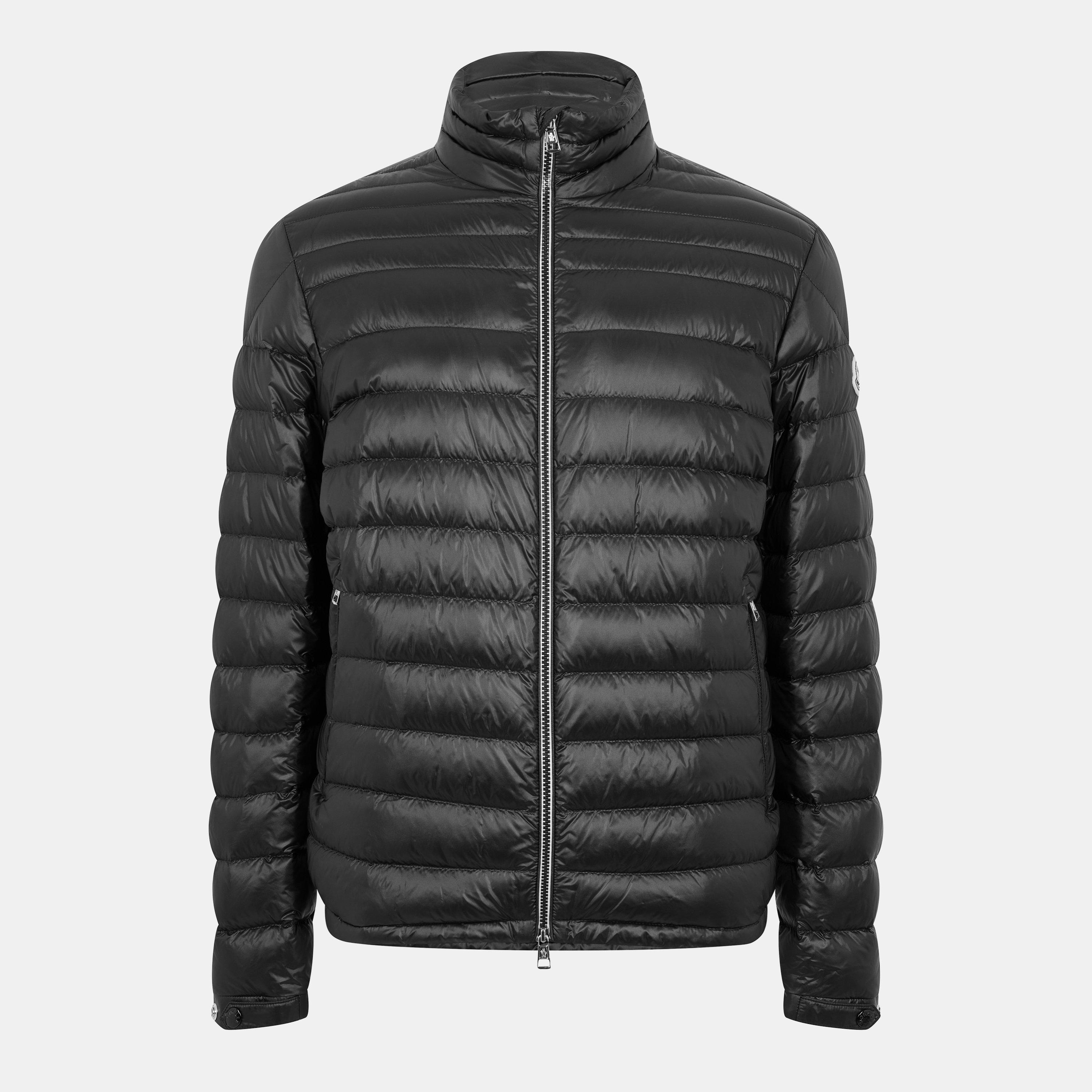 Moncler Men's Arnique Down Hip Length Long Sleeve Short Puffer Jacket ...