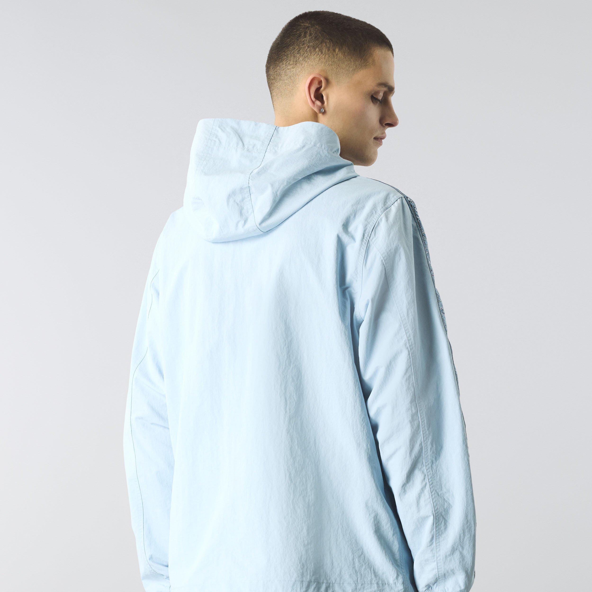 Pretty Green | Men's Eclipse Tape Weather-Resistant Rain Anorak | Rain ...