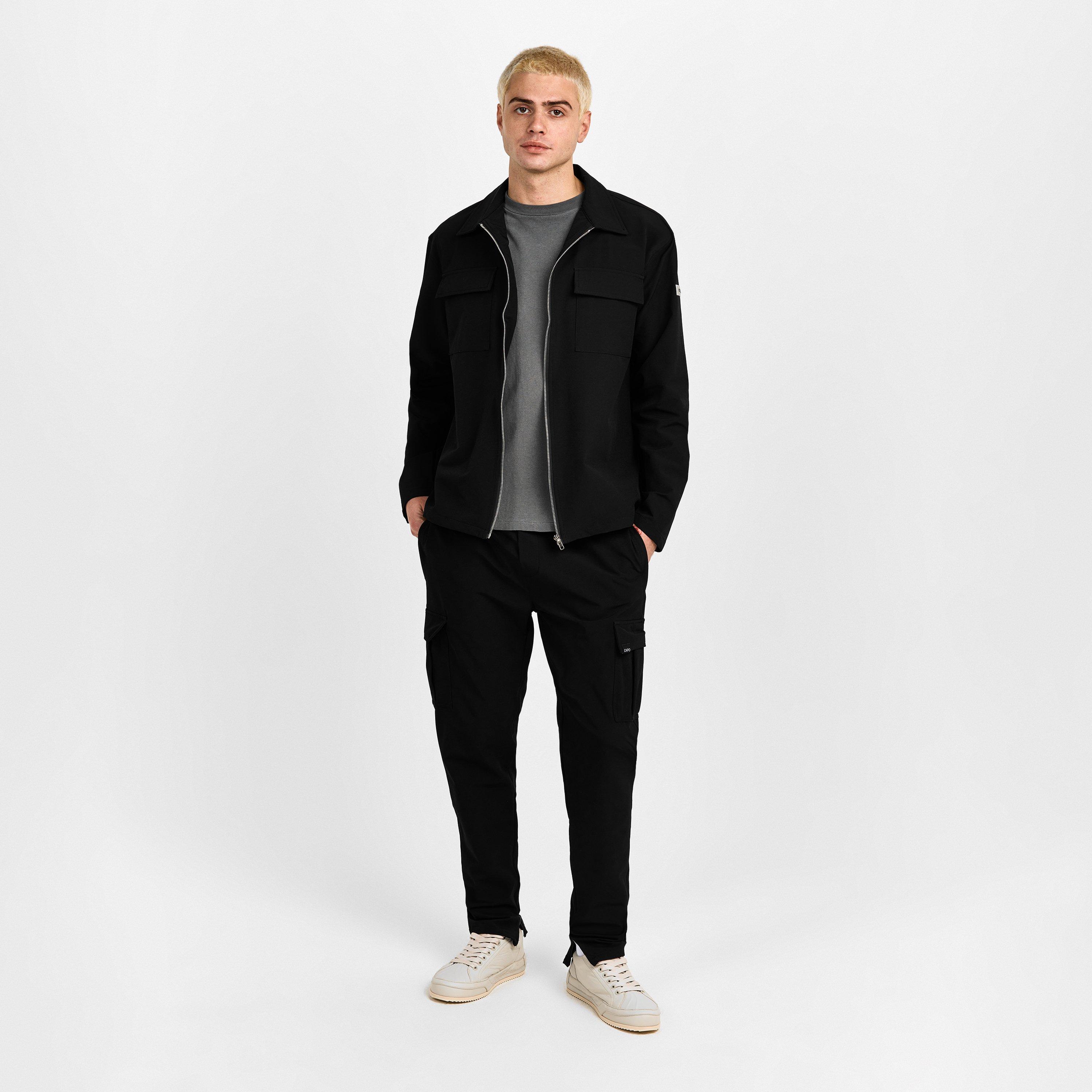 CAPO Men's Utility Front Zip Overshirt | FRASERS