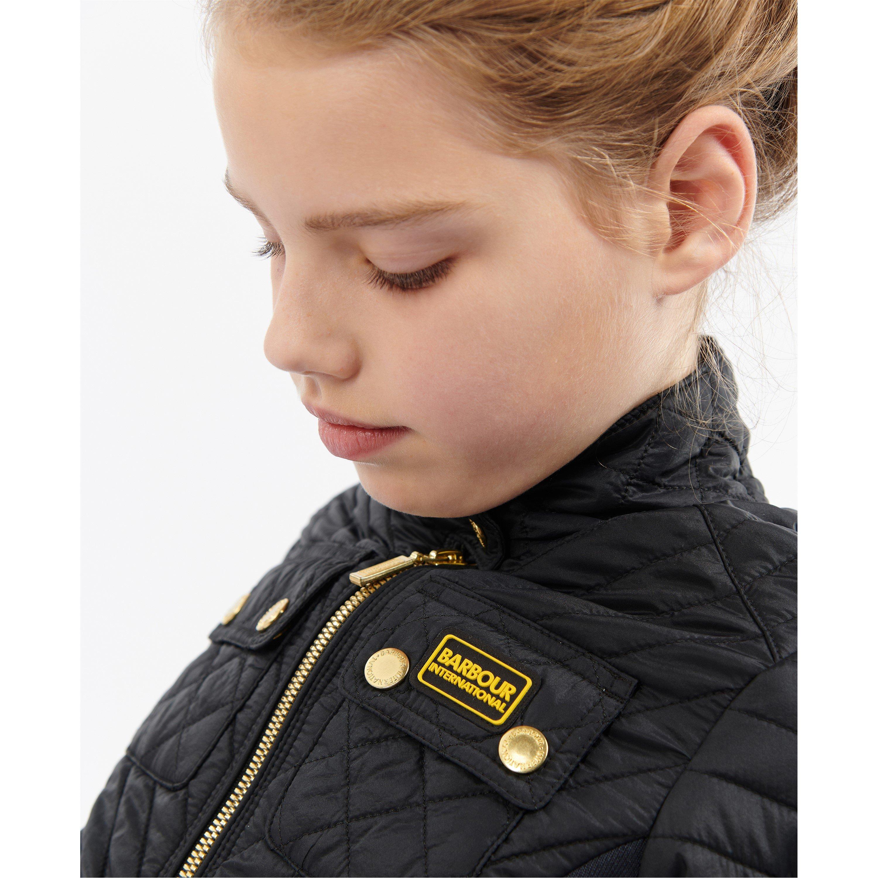 Barbour International | Kids' Polarquilt Water Resistant Long Sleeve ...