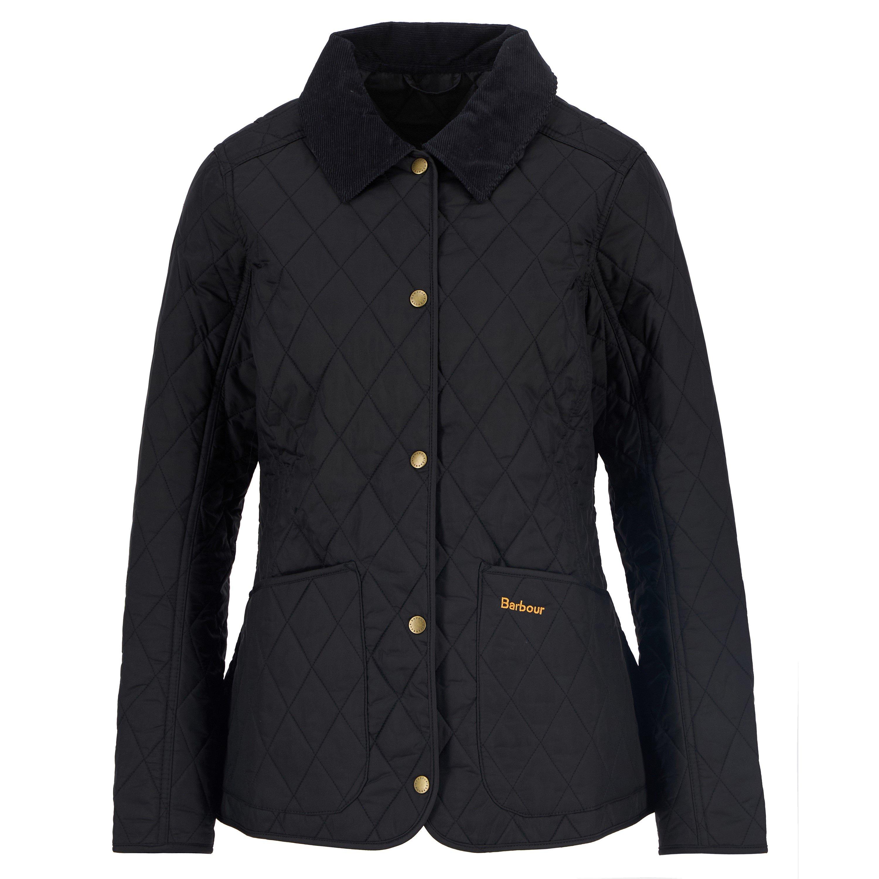 Barbour Womens Annandale Diamond Quilted Long Sleeve Hip Length Jacket ...