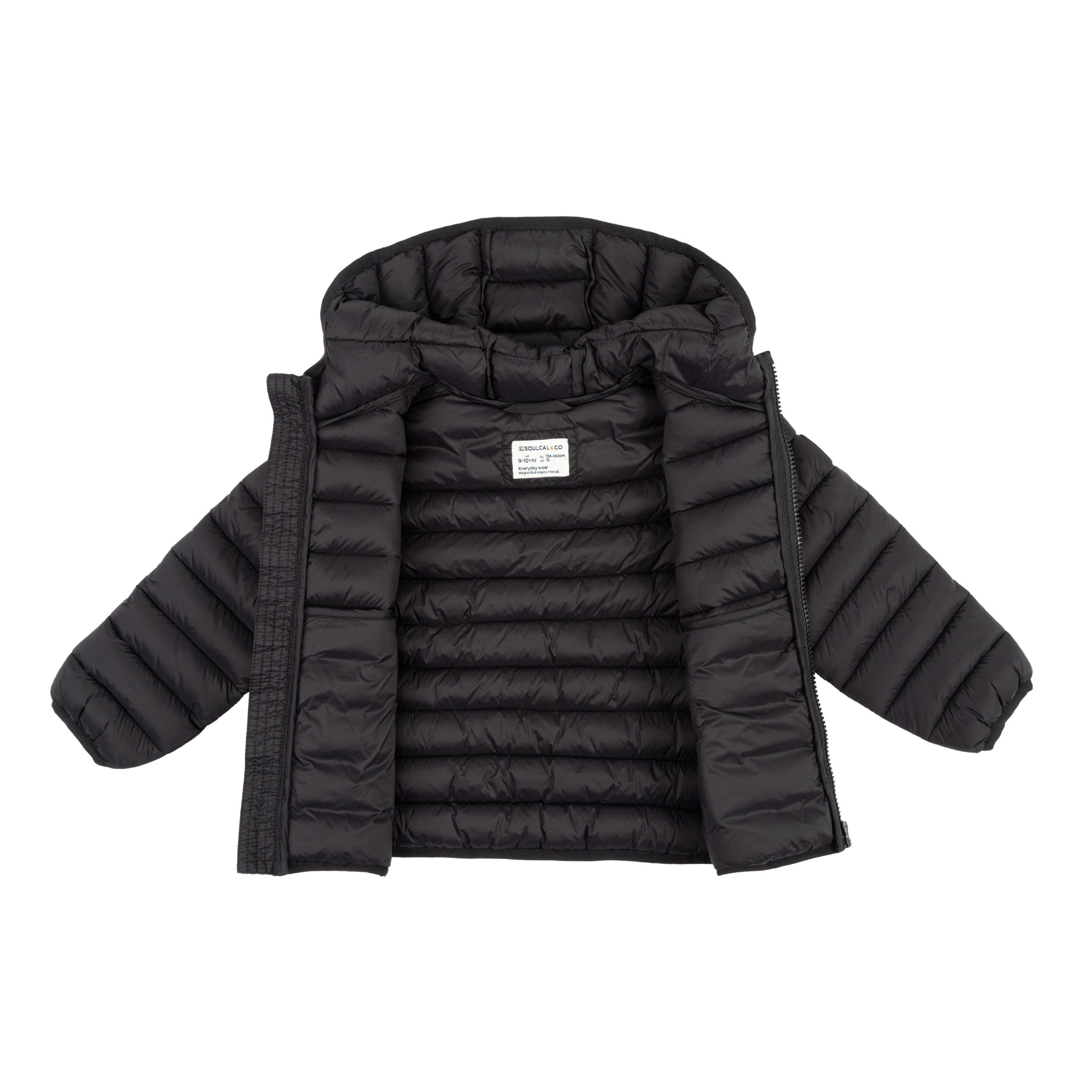 SoulCal | SoulCal Junior Bubble Hooded Jacket | Short Puffer Jackets | USC