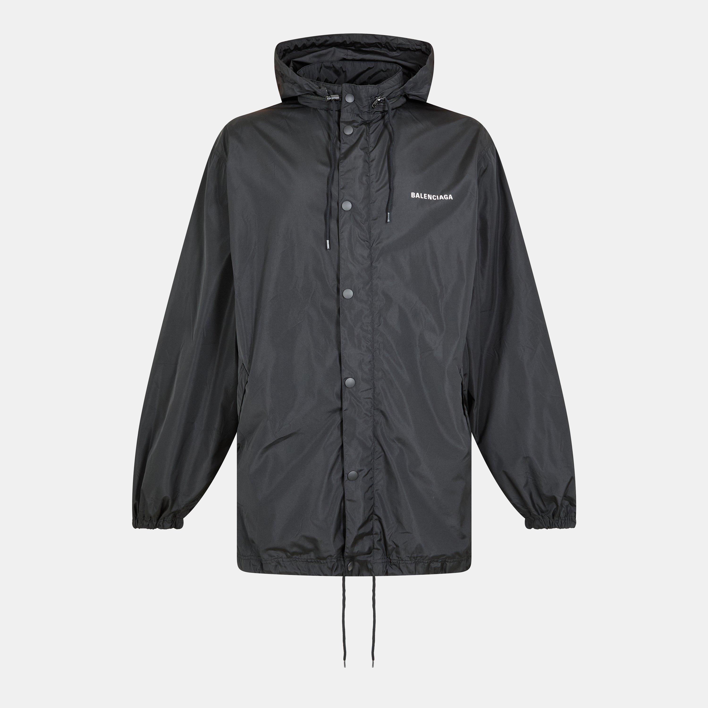 Balenciaga | Logo Raincoat | Rain Jackets | FRASERS
