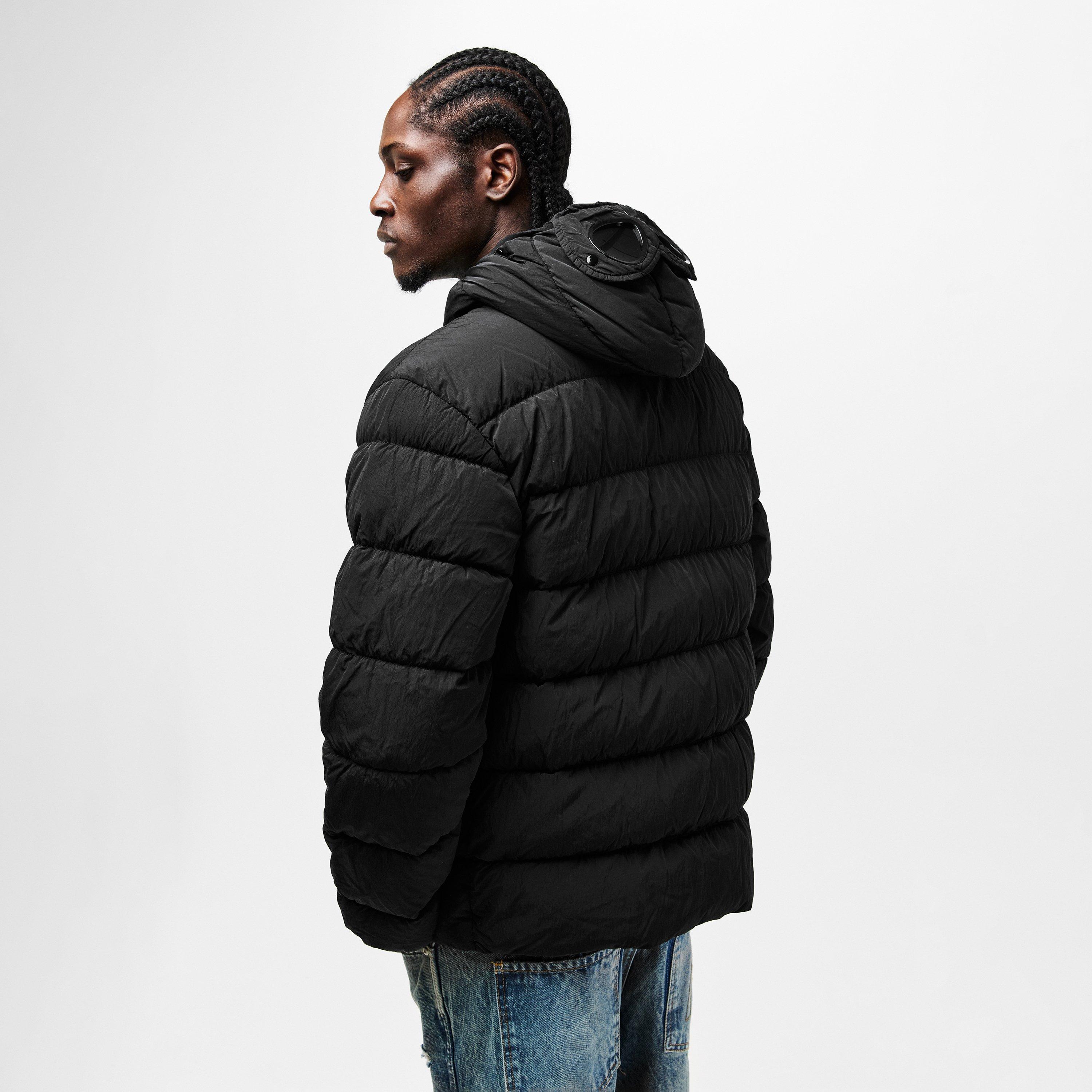 CP Company | Chrome-R Goggle Down Jacket | Short Puffer Jackets | USC