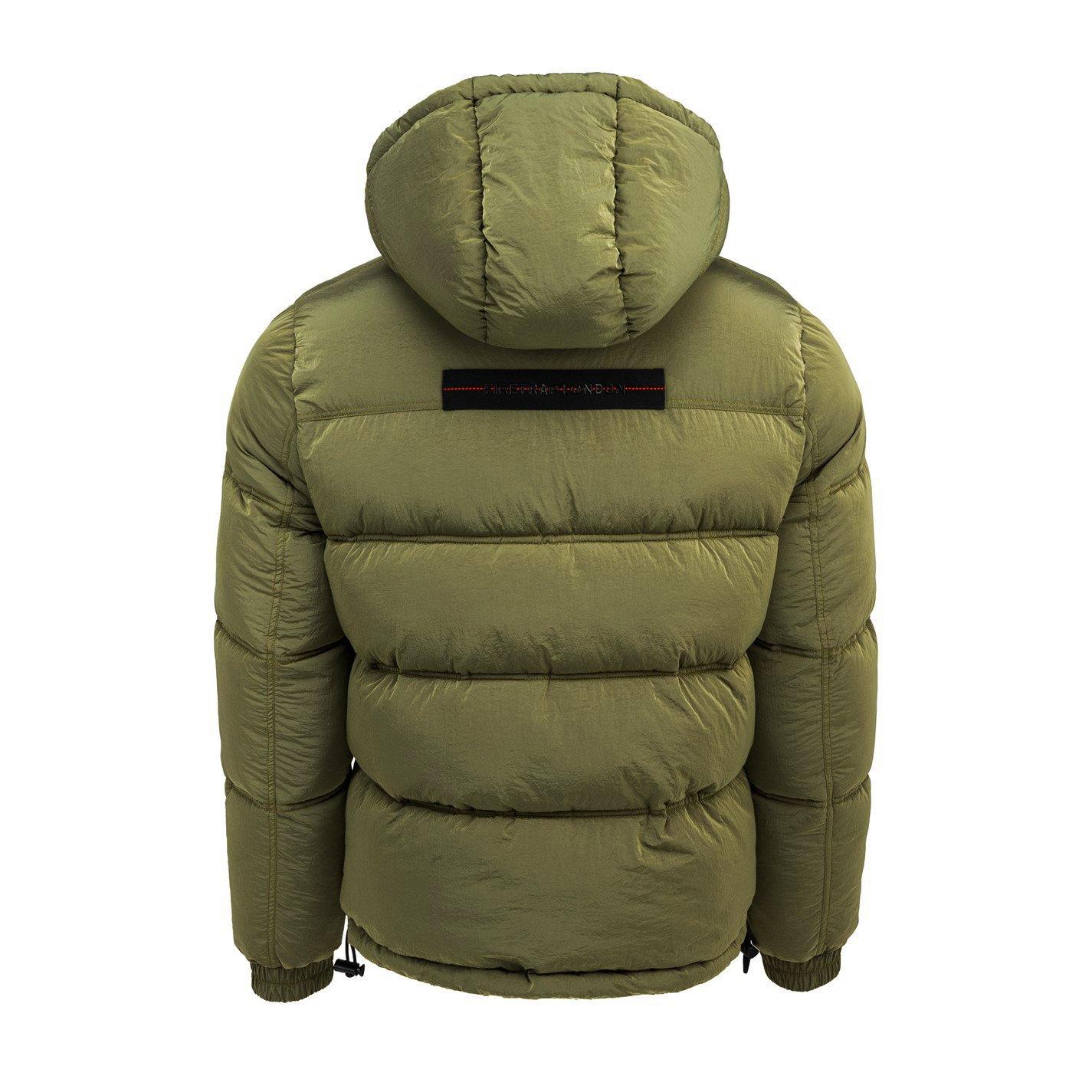 Firetrap | Wind Resistant Water Resistant Detachable Hood Short Puffer ...