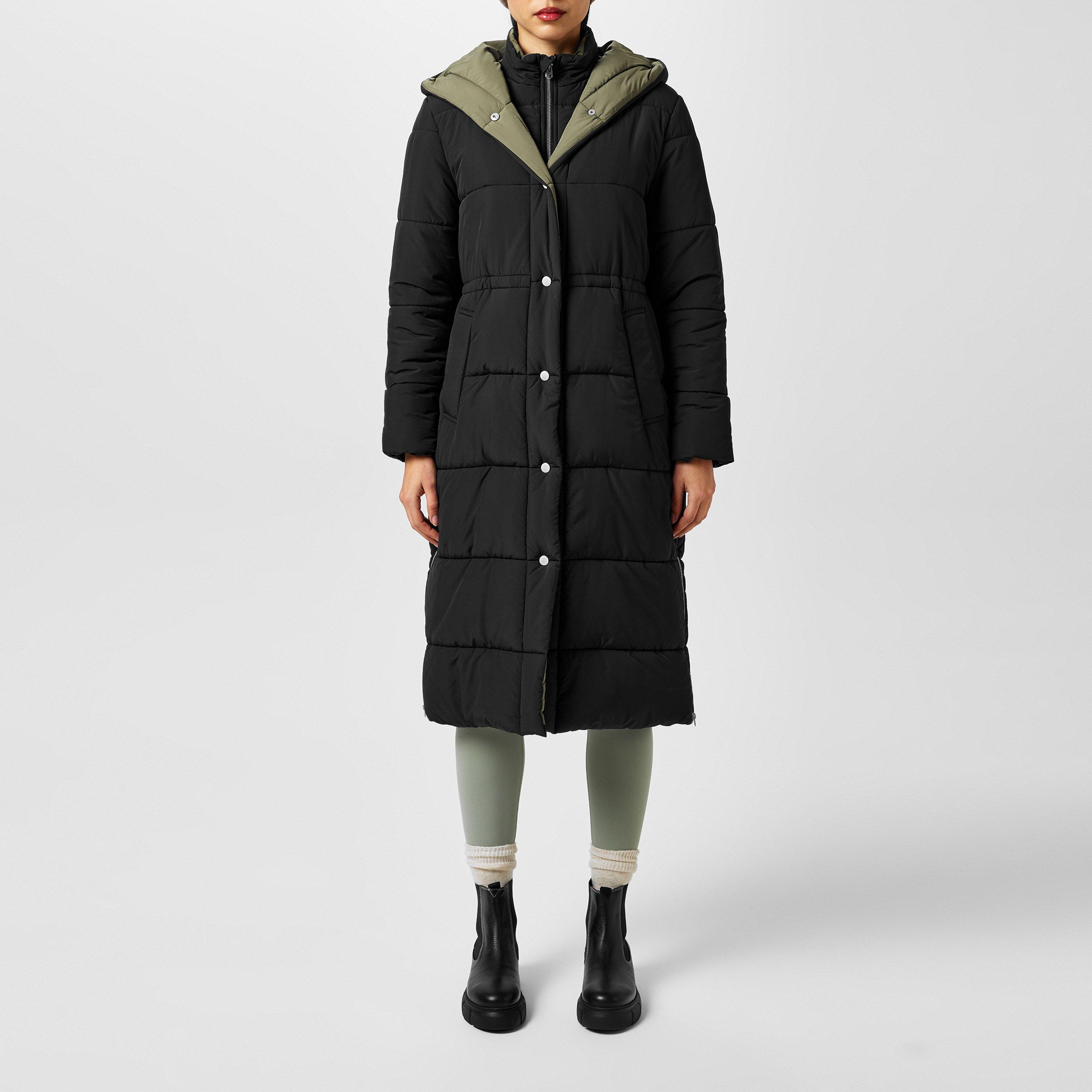 French Connection | Women's Auden Double Front Short Puffer Jacket ...