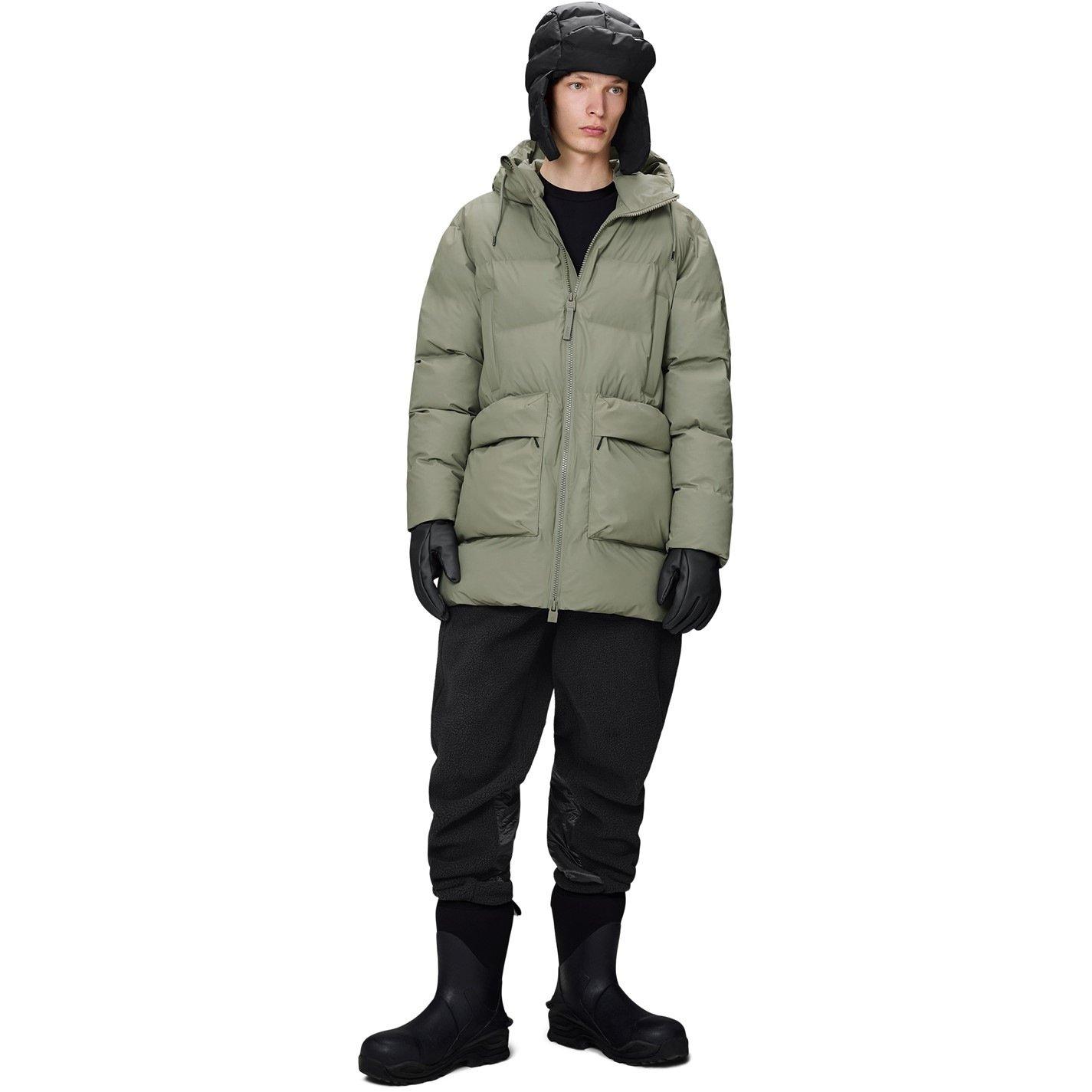 Rains Men's Alta Waterproof Long Puffer Jacket | FRASERS