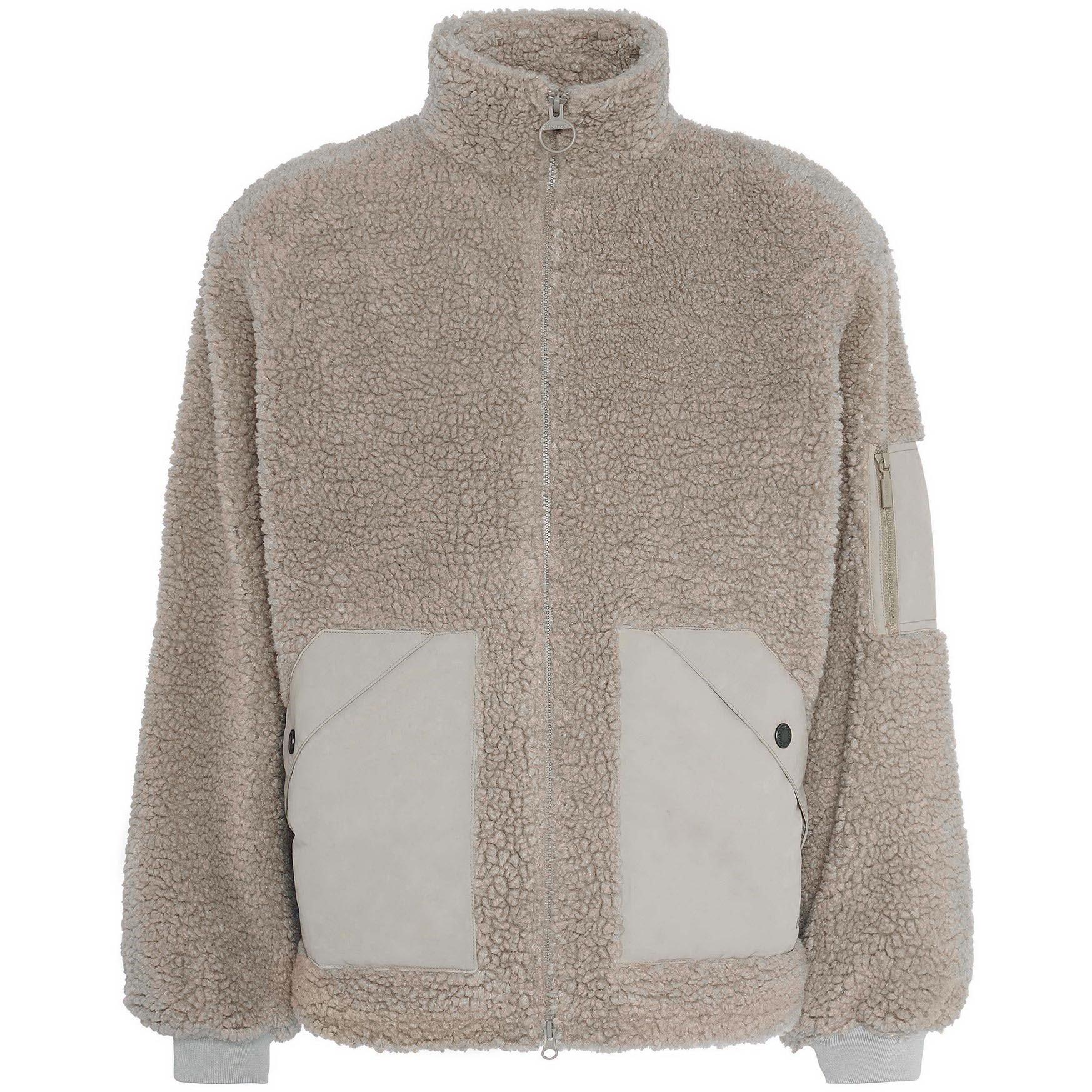 Barbour | Men's Weardale Fleece Funnel Neck Teddy Coat | Teddy Coats ...