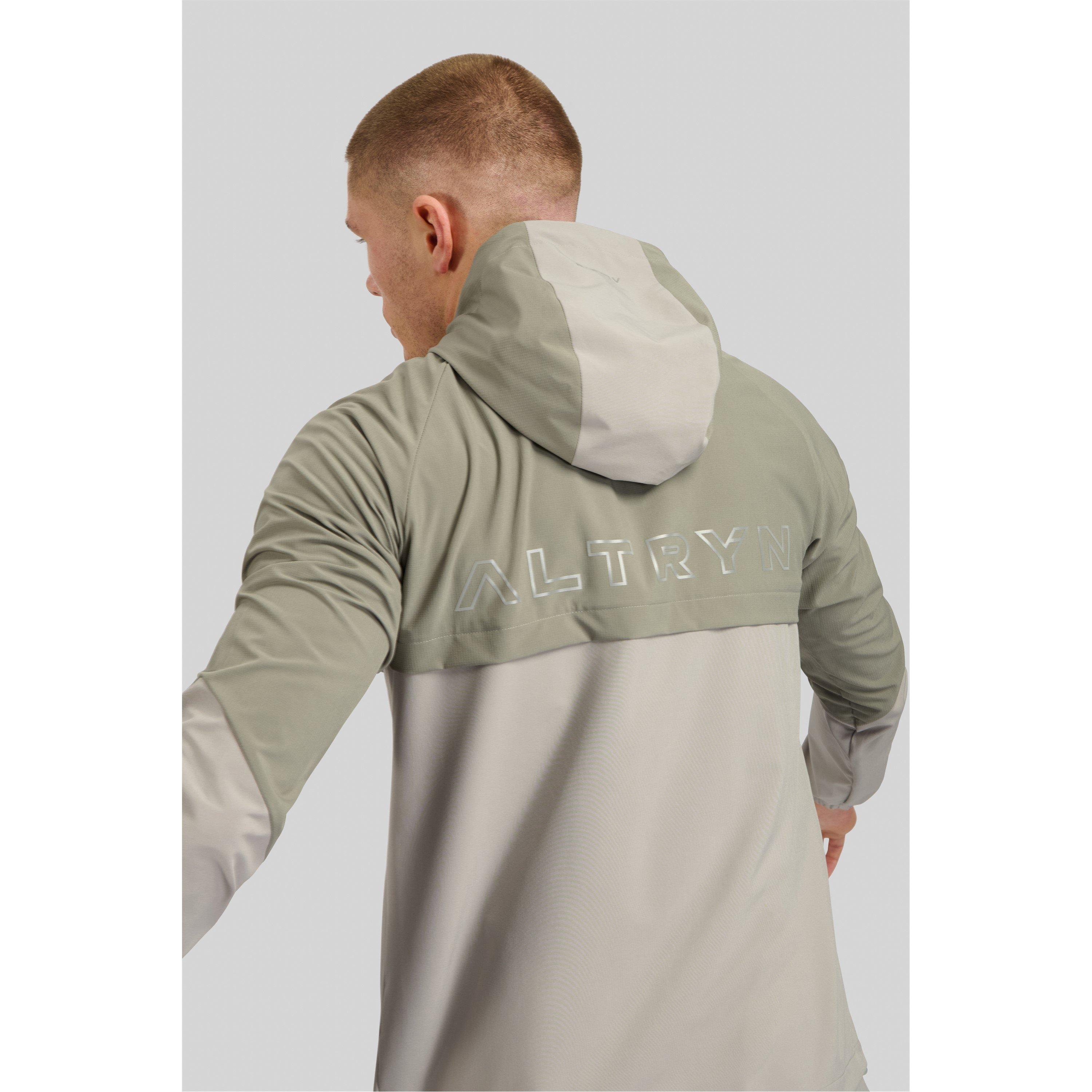 ALTRYN Men's Wooderson V2 Water Resistant Reflective Hooded Long Sleeve ...