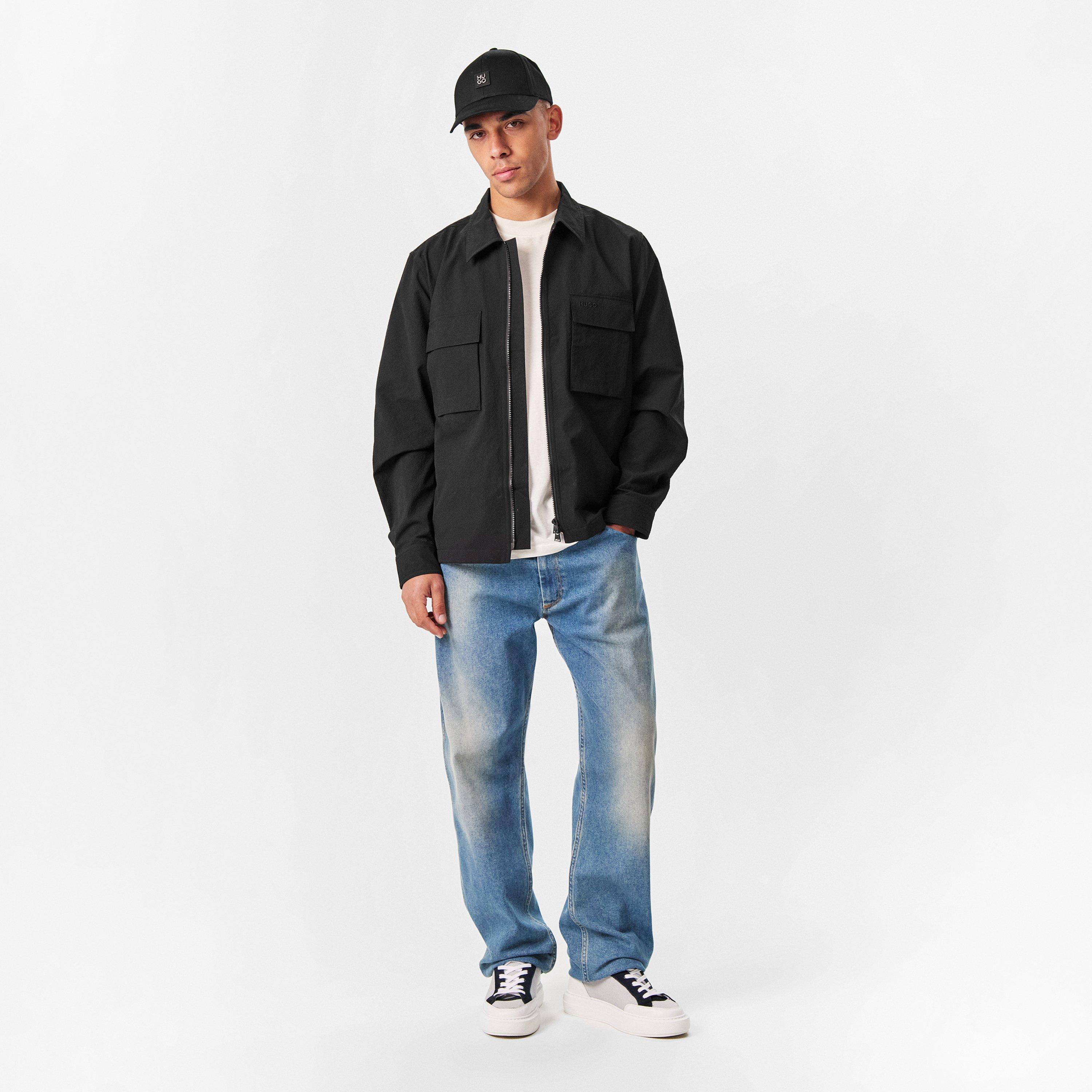 Hugo Men's Eselio Red Overshirt | Flannels