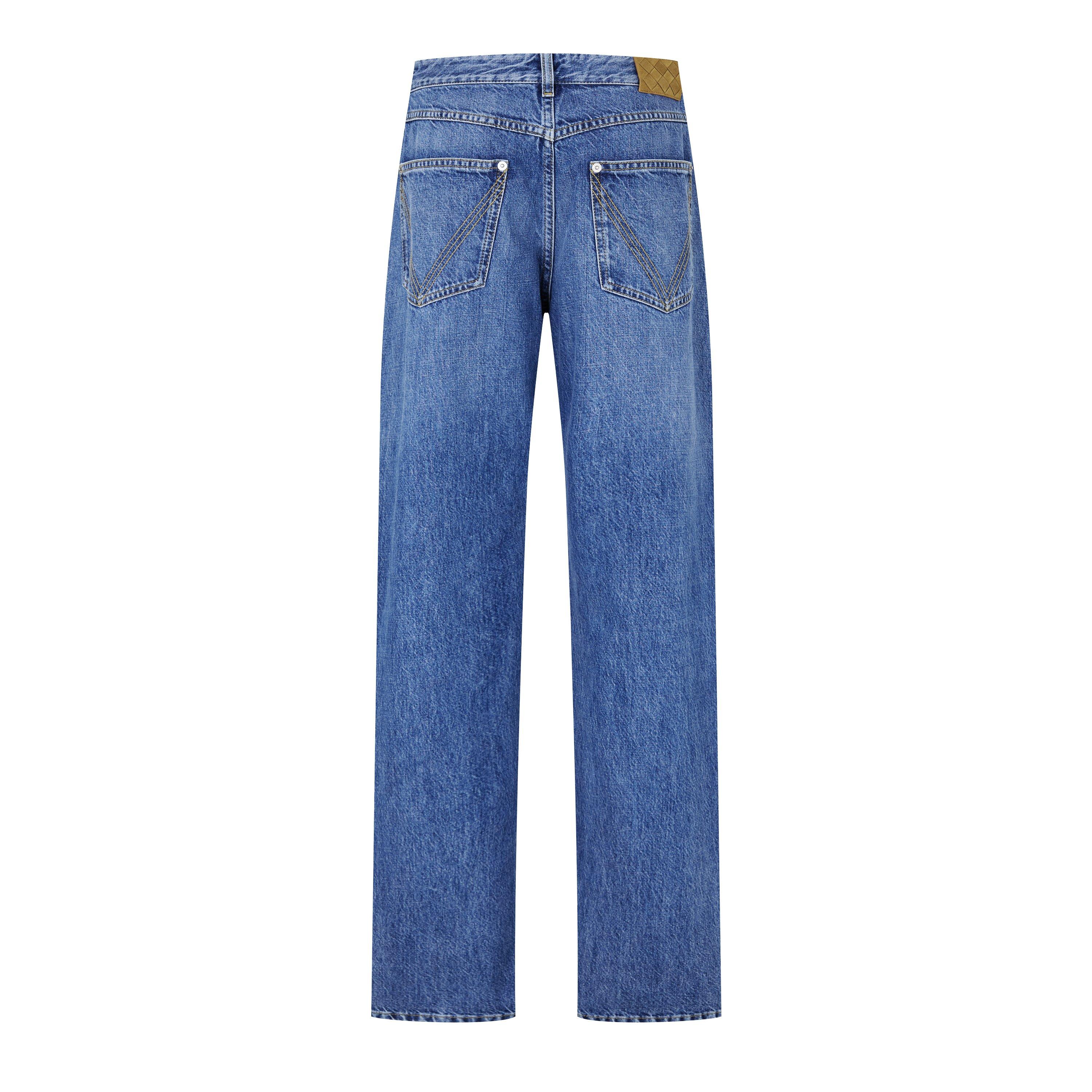 Bottega Veneta | Men's Vintage Indigo Straight Leg Jeans | Straight ...