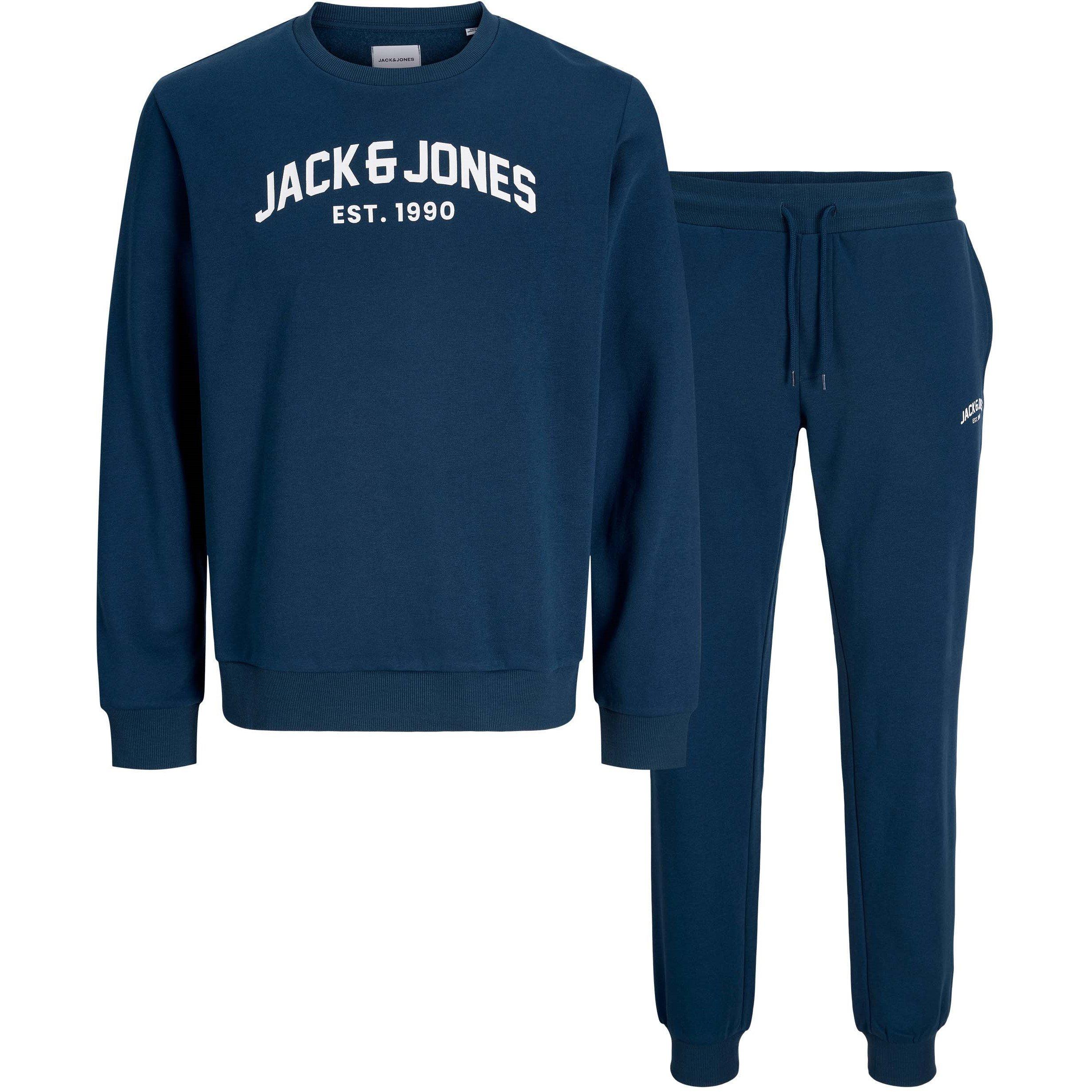 Jack and Jones Arch Crew Sweat Tracksuit Co-ord Set Mens | USC