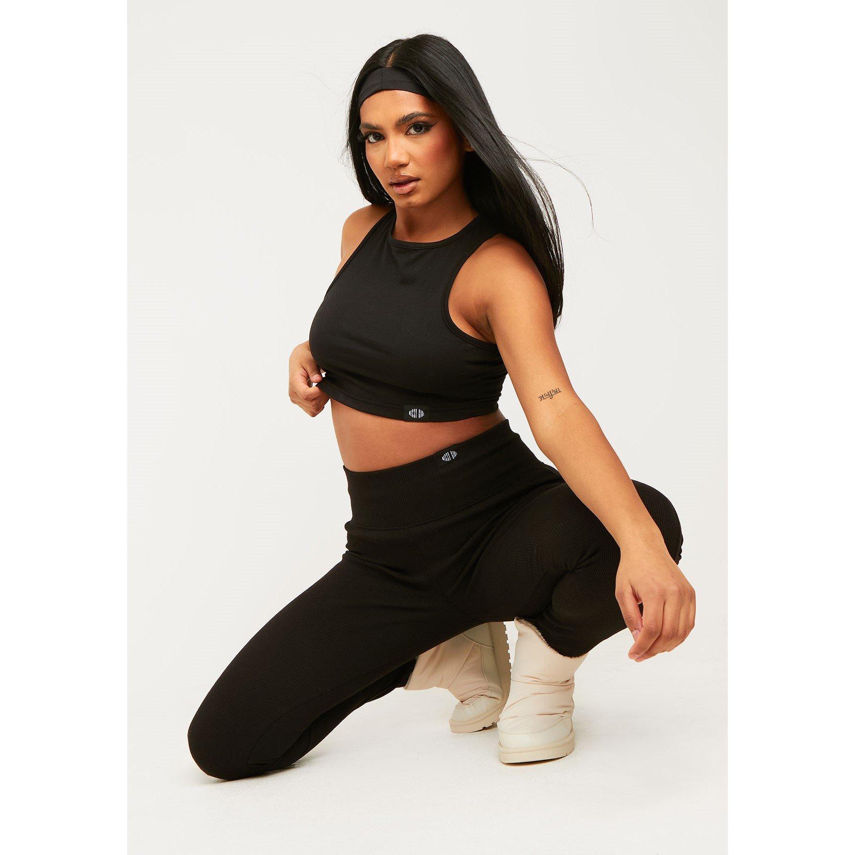 Missy Empire | Missy Tab Detail Jersey Racer Top | Racerback Vests ...