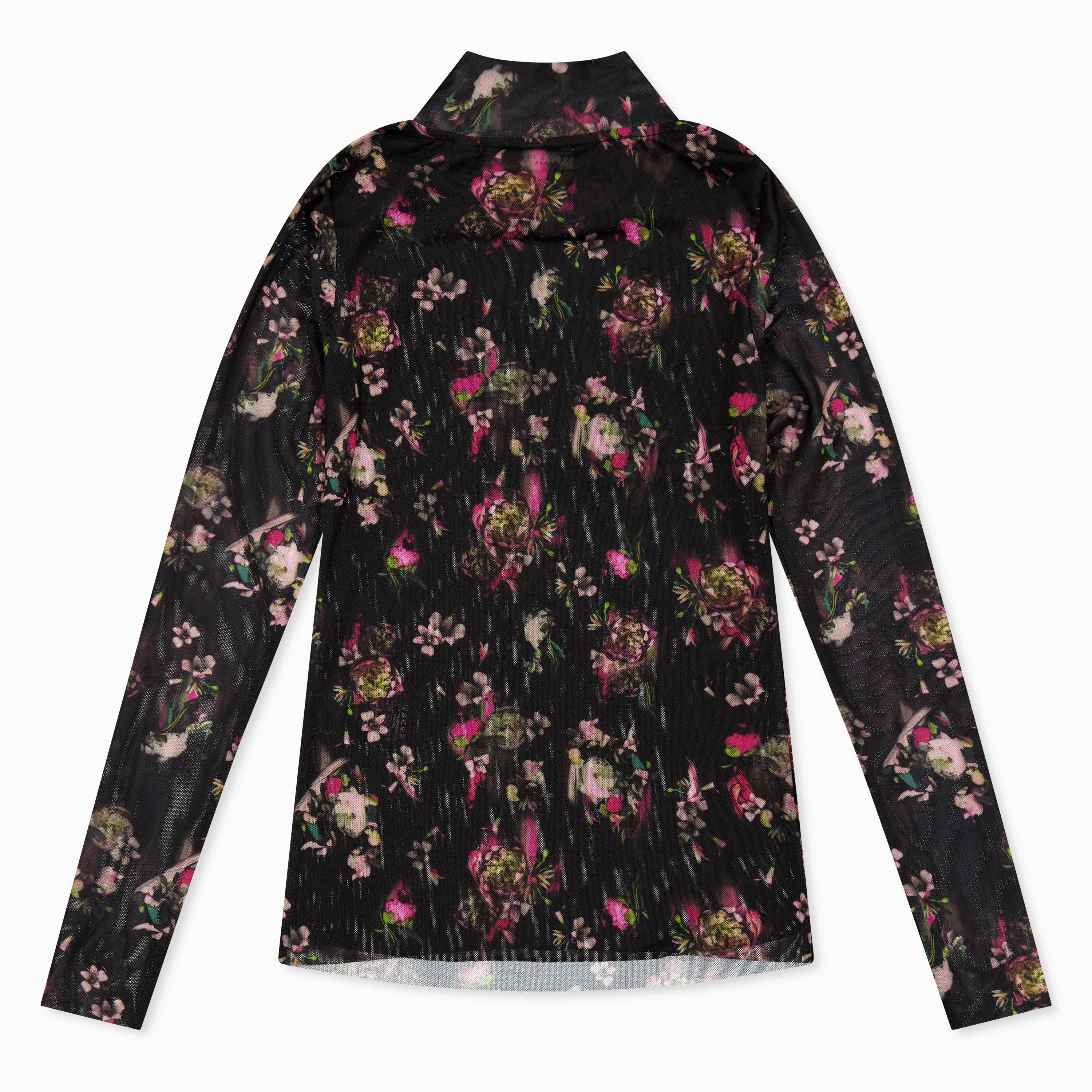 Ted Baker | High Neck Print Long Sleeve T-Shirt | Long Sleeve T-Shirts ...