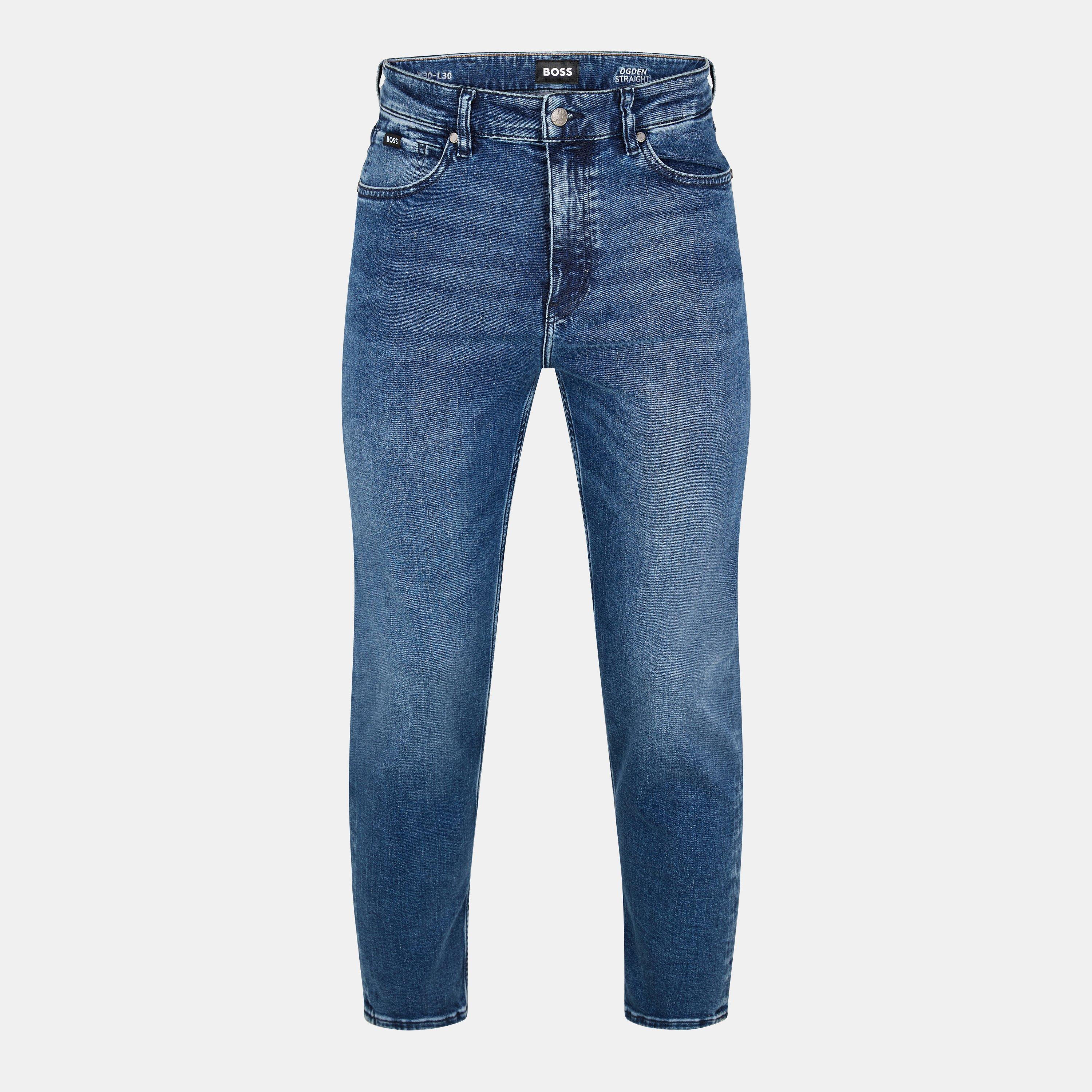 Boss Black Men's Ogden Straight Leg Jeans | Flannels