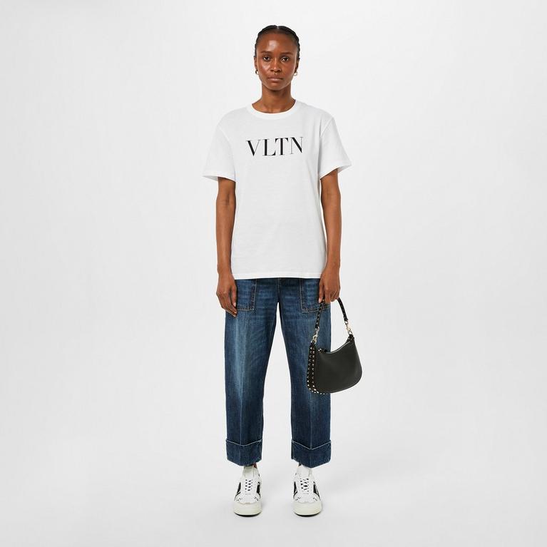 Valentino | Vltn Logo T Shirt | Oversized T-Shirts | Cruise Valentino | Vltn Logo T Shirt | Oversized T-Shirts | Cruise