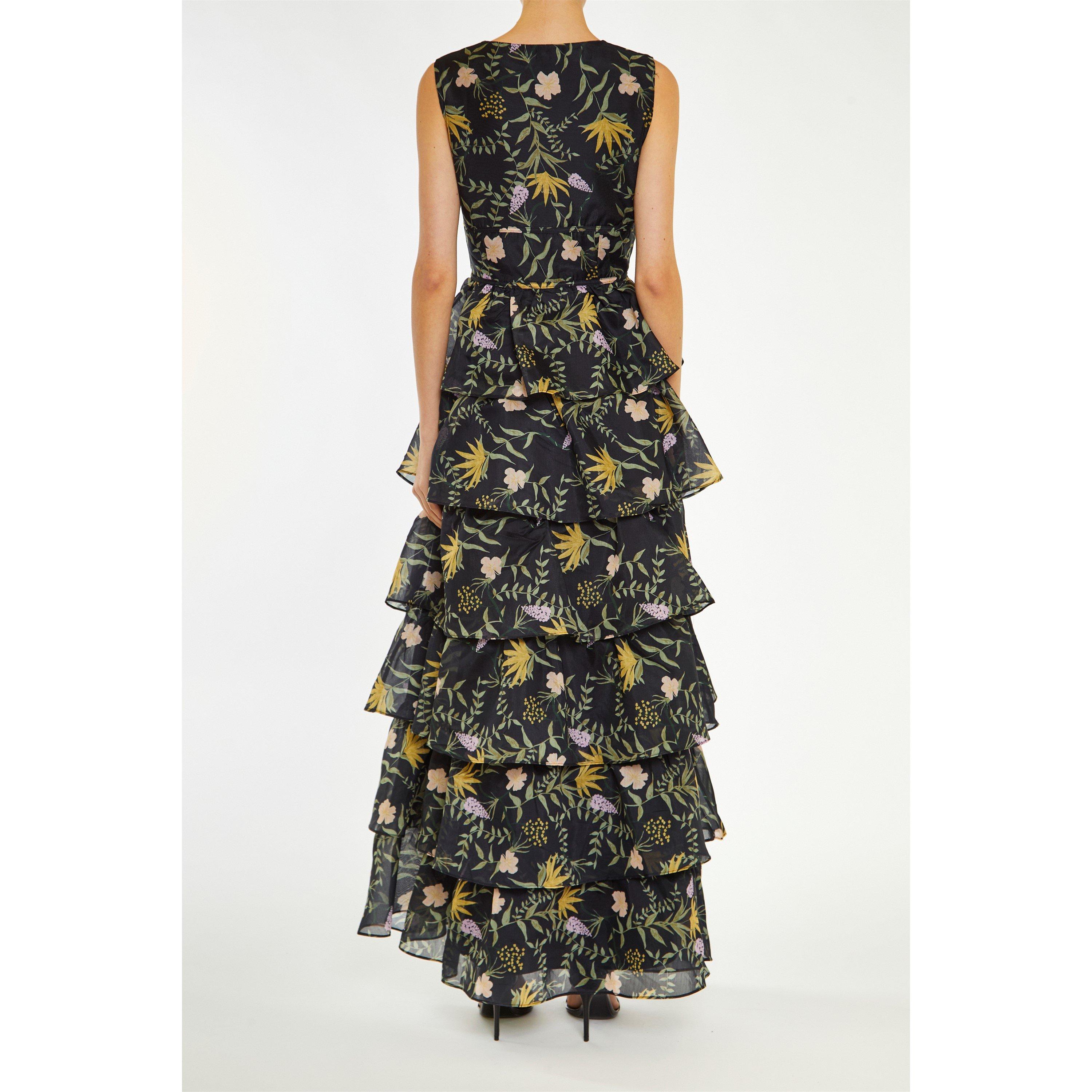 True Decadence | Decadence Genevieve Black-Stem Nature-Floral Tiered ...