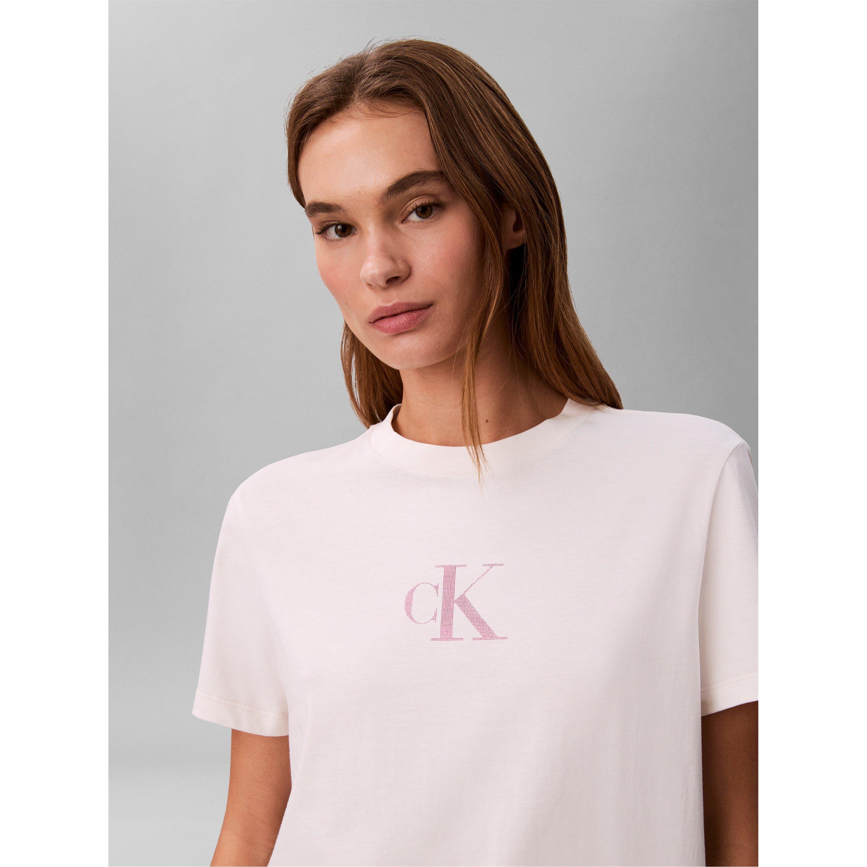 Calvin Klein Jeans | CKJ Foil Ck Tee Ld62 | Regular Fit T-Shirts | USC