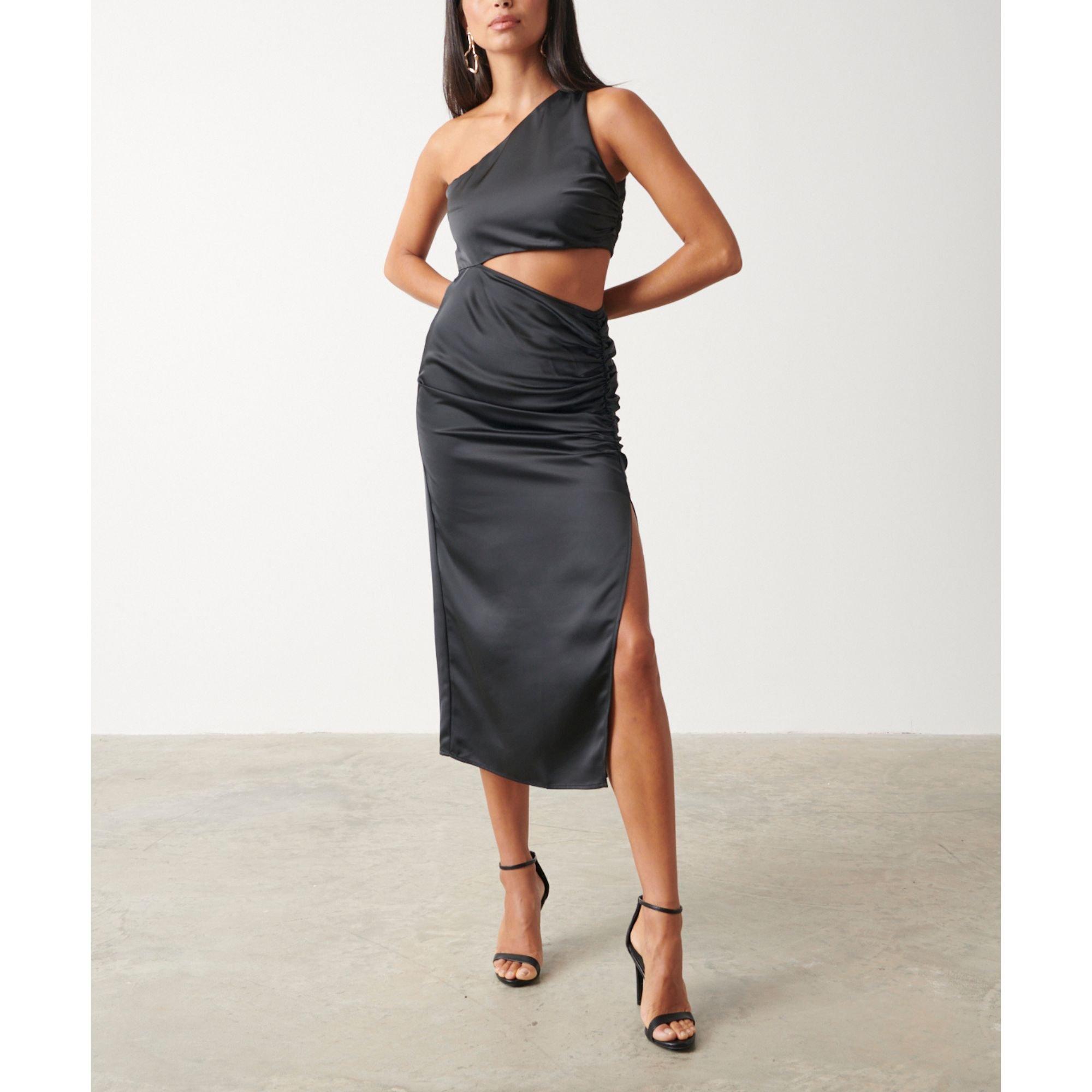 Pretty Lavish Women's Cut Out Structured Fit Dress | Flannels