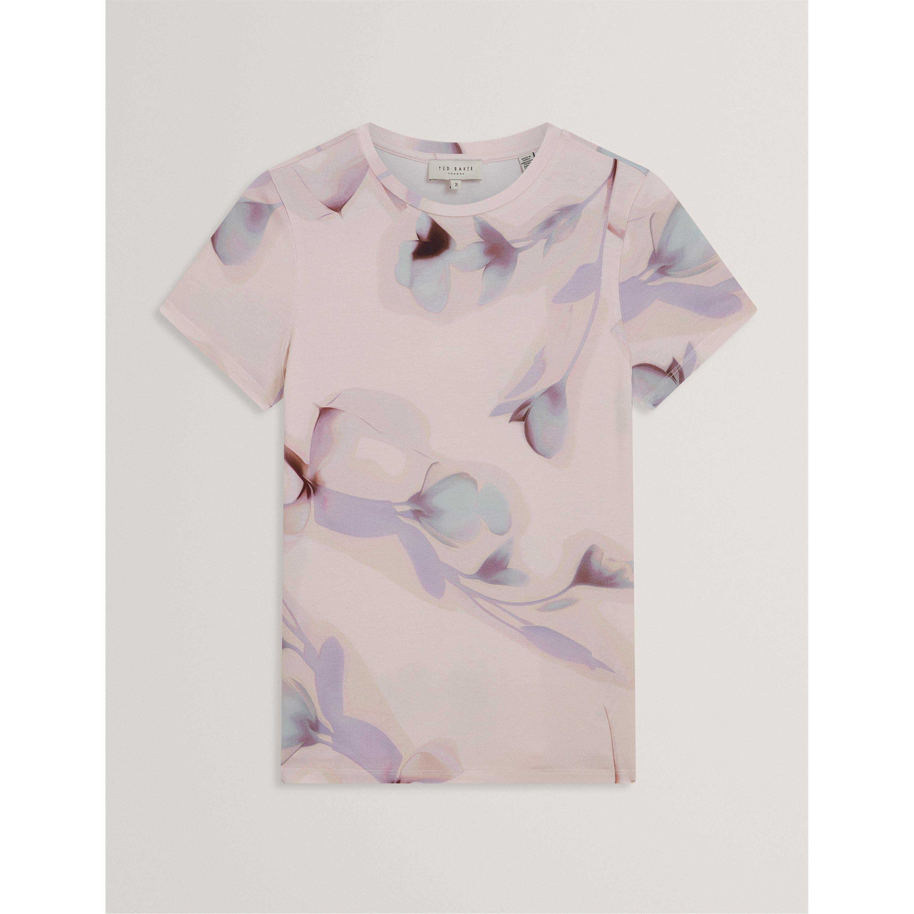 Ted Baker Women's Printed Slim Fit T-Shirt | FRASERS