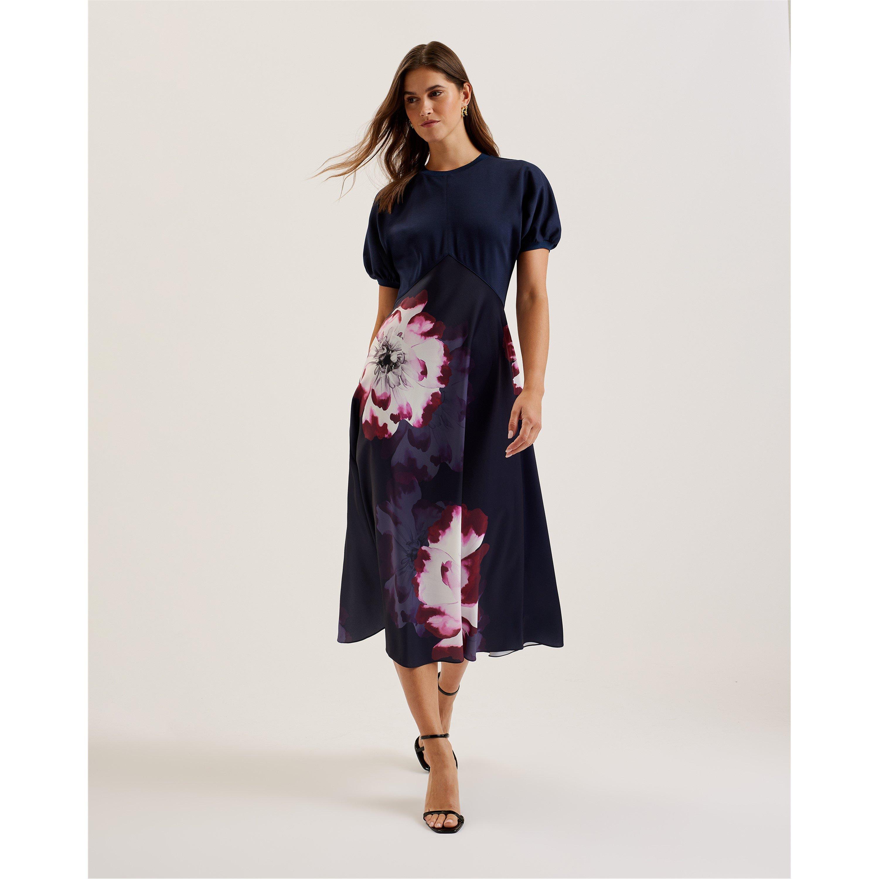 Ted Baker Women's Mitzic Printed Tea Dress | Flannels