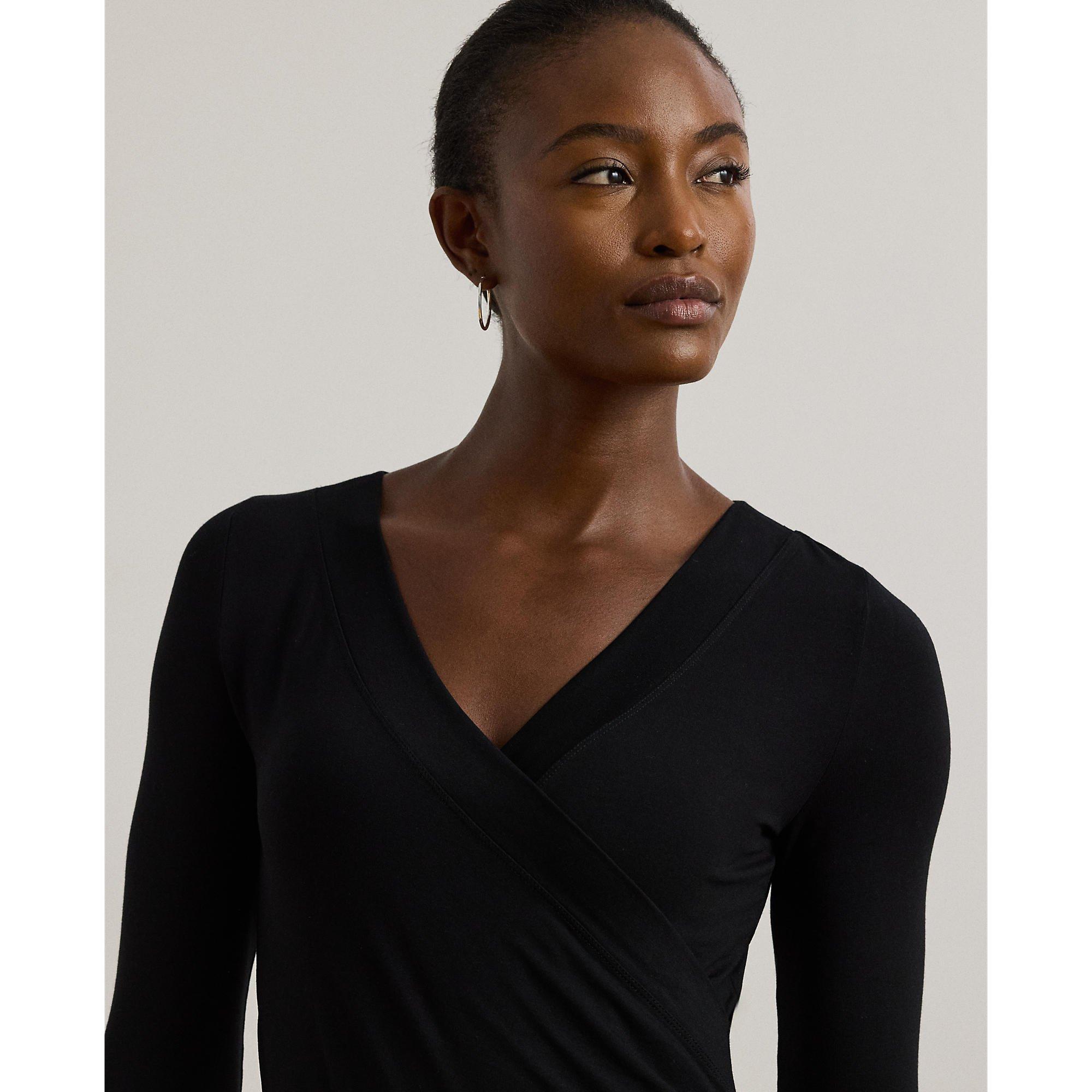 Lauren by Ralph Lauren Alayja Wrap Top | FRASERS