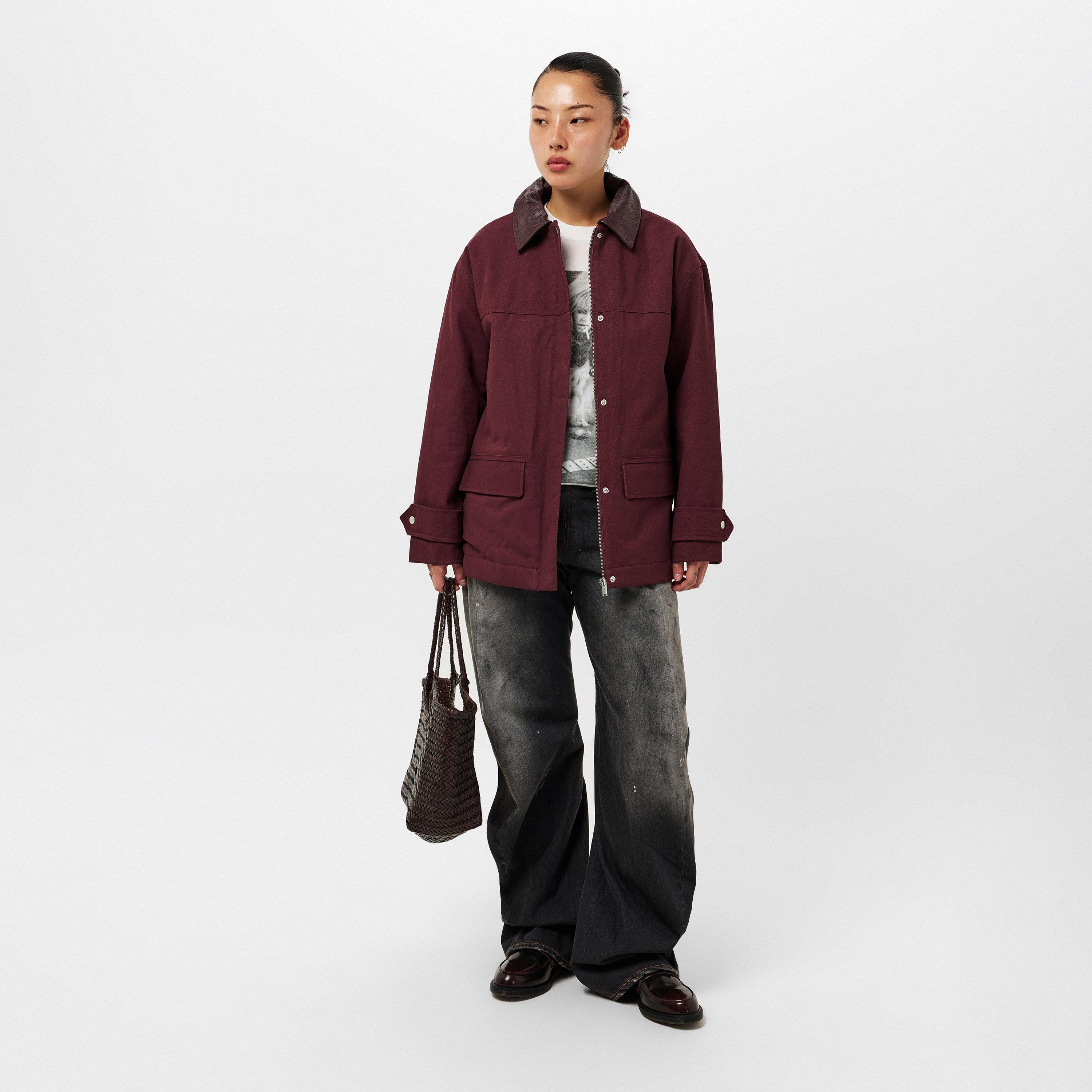 4th and Reckless Women's Sutton Structured Tailored Fit Barn Jacket ...
