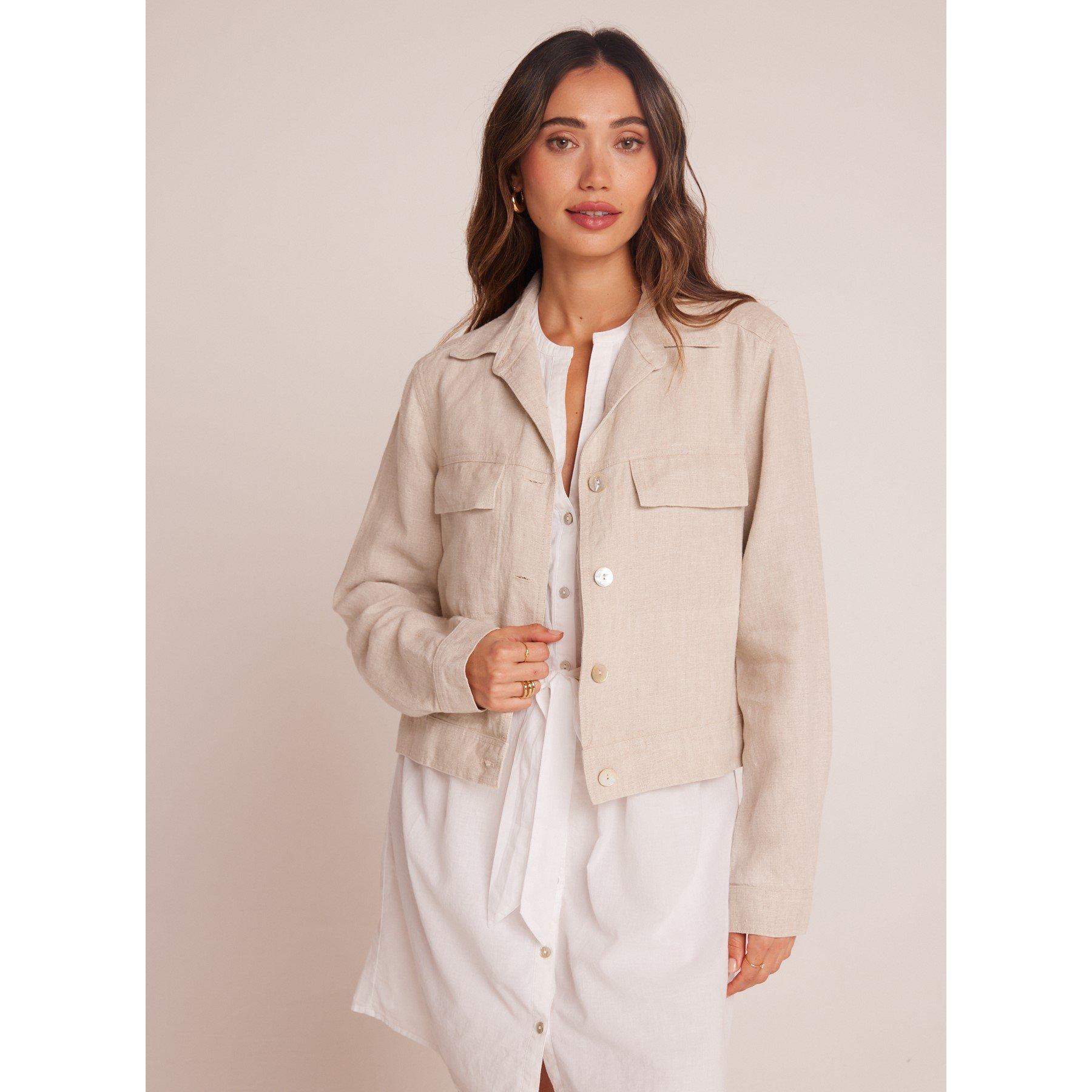 Bella Dahl Women's Flap Pocket Relaxed Fit Overshirt | FRASERS