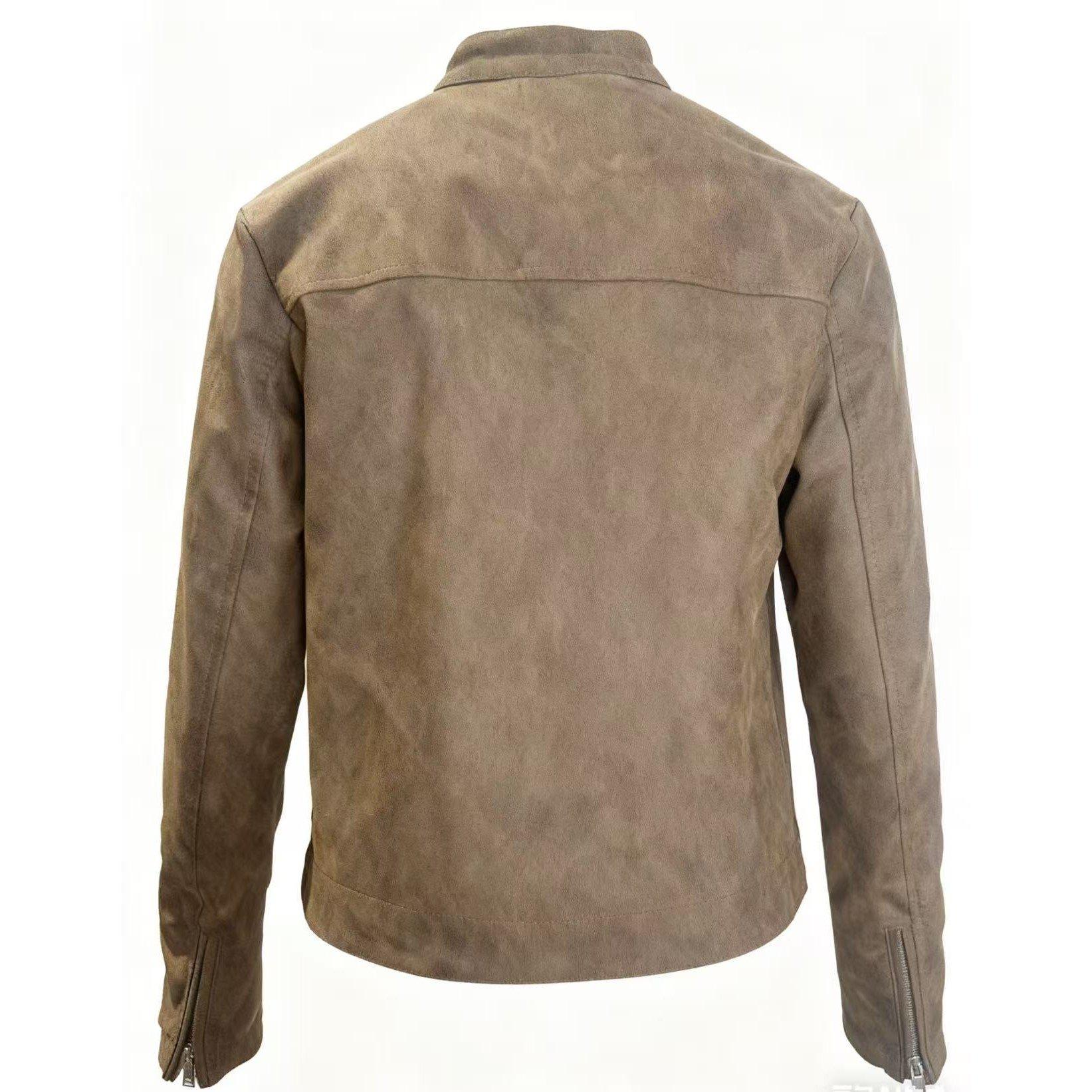 Kangol Lifestyle Women's Racer Faux Leather Long Sleeve Funnel Neck ...