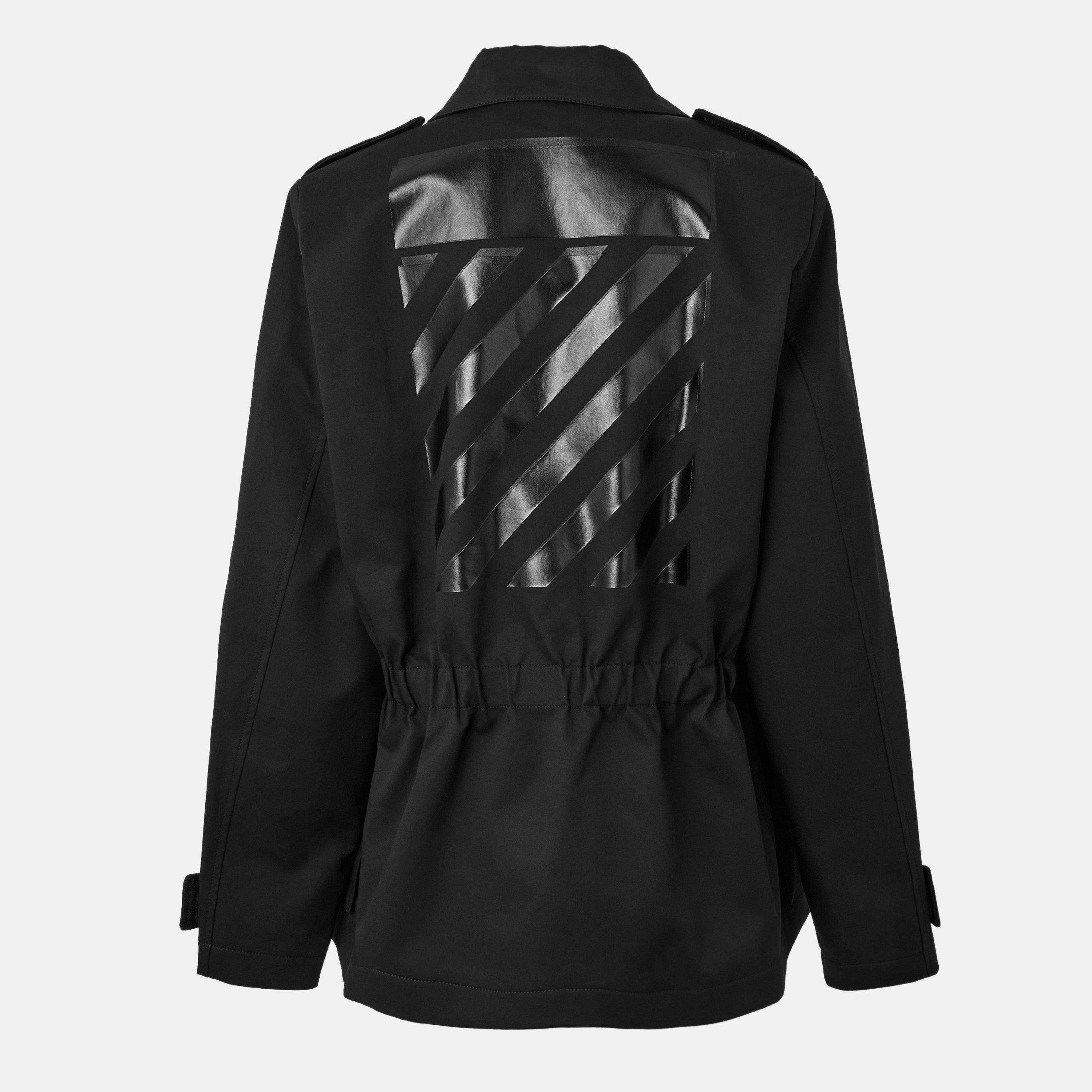 Off White | Women's Off-White Military-Inspired Multi-Pocket Relaxed ...