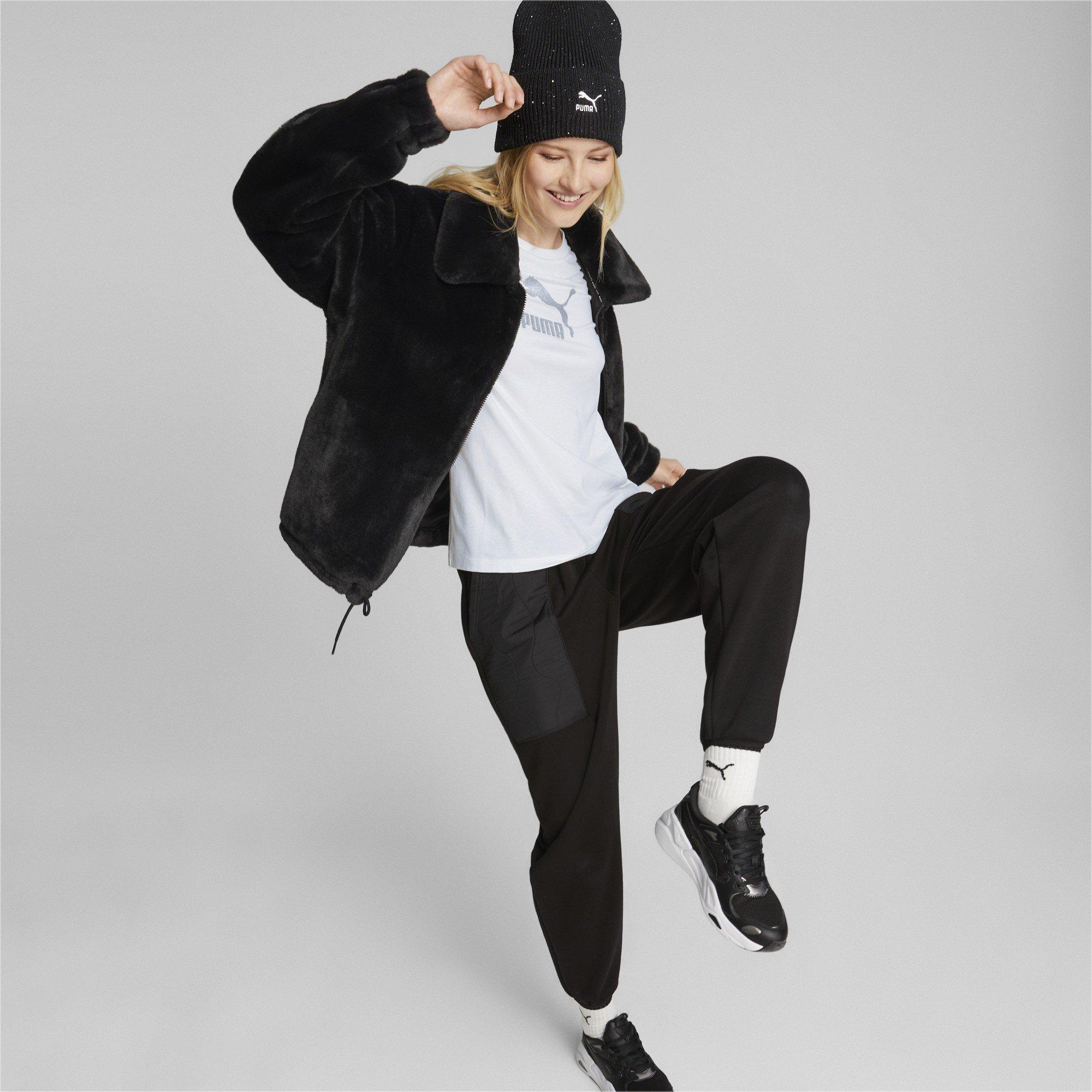 Puma Sportstyle | Puma Classics Faux Fur Jacket | Faux Fur Coats | USC