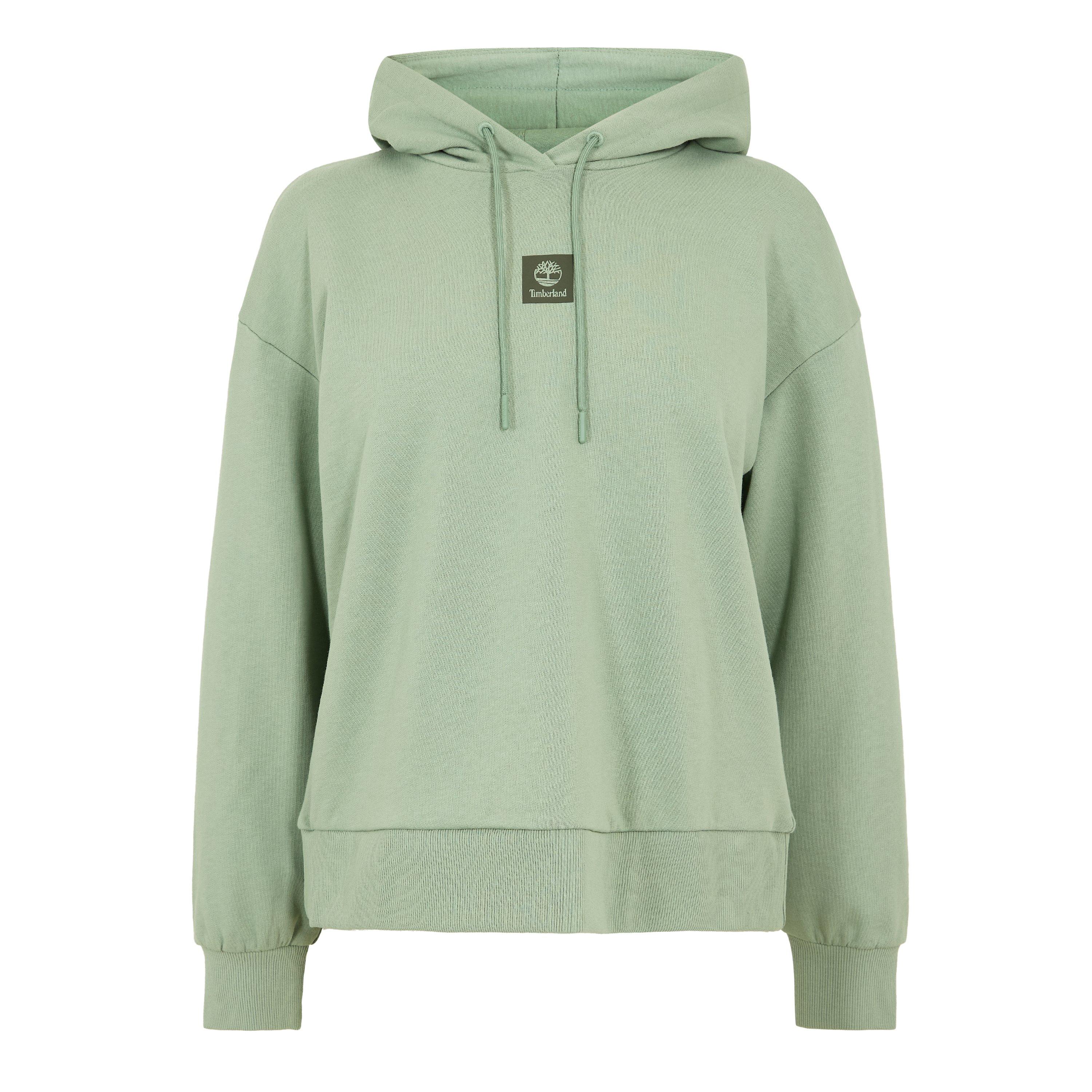 Timberland | Stack Logo Loop Back Hoodie Pro Gre | OTH Hoodies | Sports ...