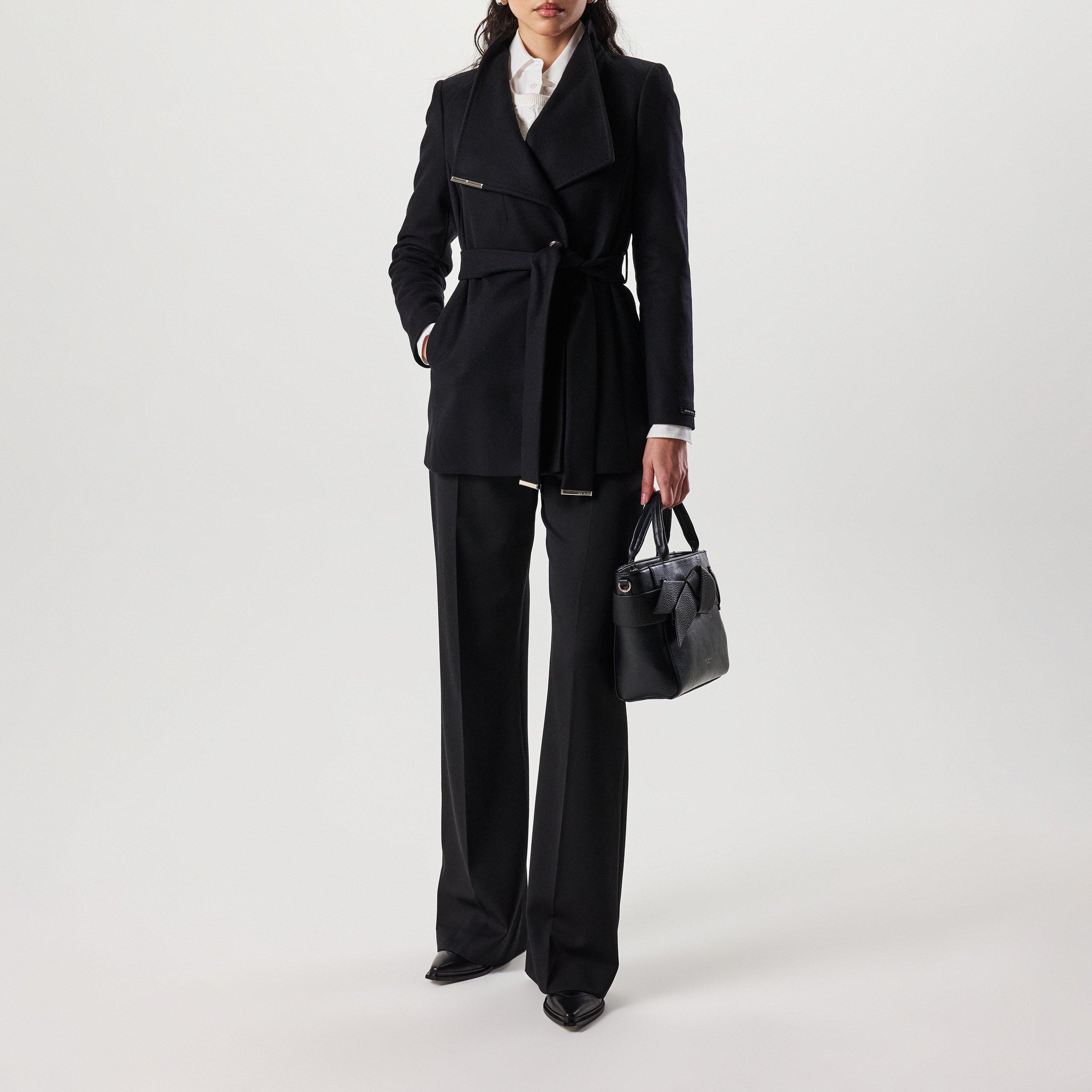 Ted Baker | Women's Short Belted Overcoat | Overcoats | Sports Direct