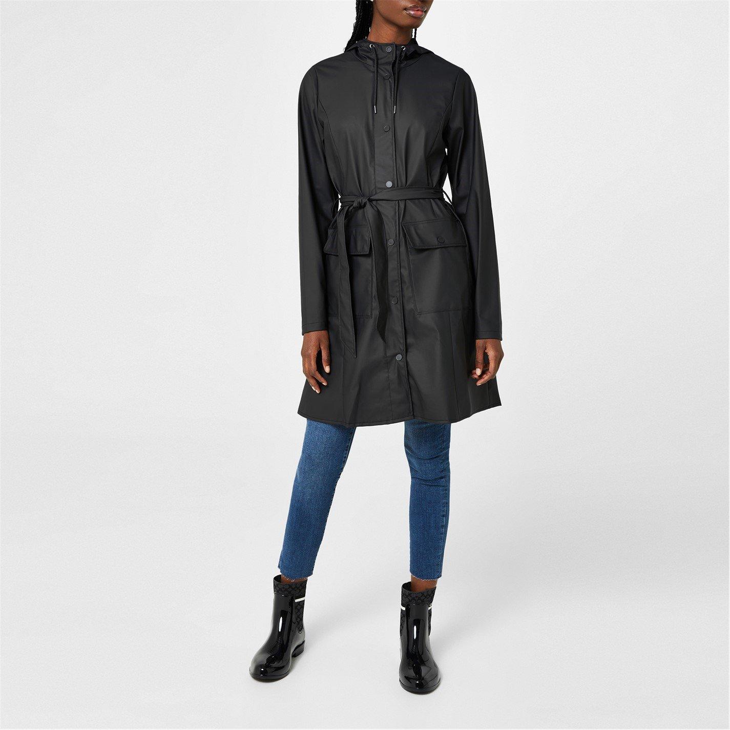 Rains | Women's Curve Belted Rain Coat | Rain Jackets | FRASERS