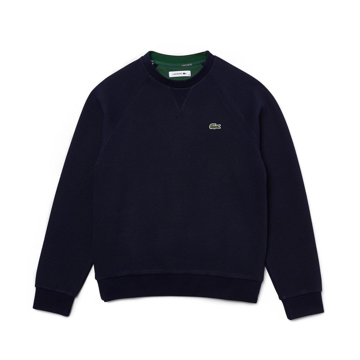 Lacoste Pique Crew Sweatshirt Pulls d equipage Sports Direct
