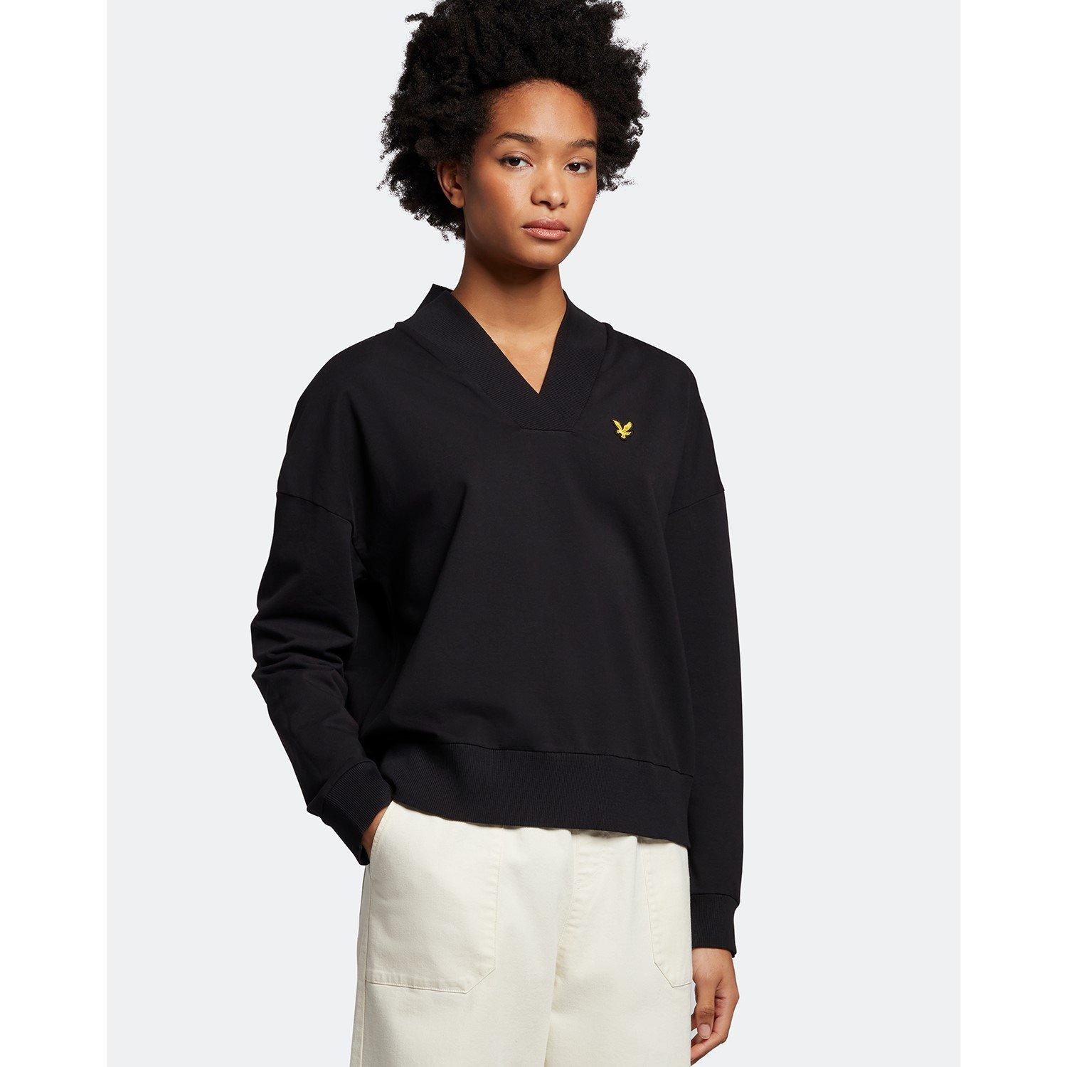 Lyle and Scott | Pigment Henley Sweater | Crew Sweaters | Sports Direct