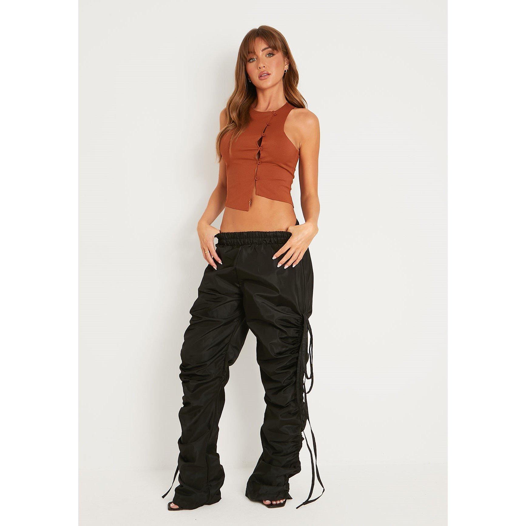 Missy Empire | Toggle Hem Cargo Trouser | Cargo Trousers | Sports Direct